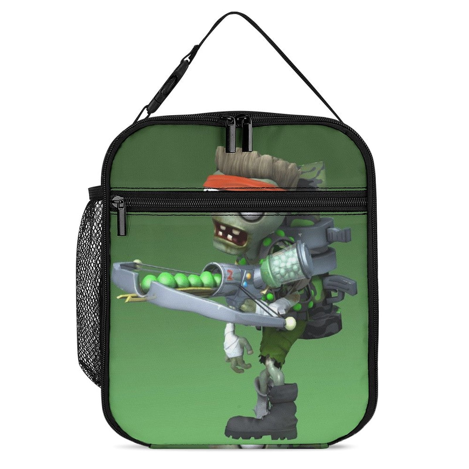Plants Vs Zombies Lunch Bag, Insulated Lunch Tote Large Lunch Box ...