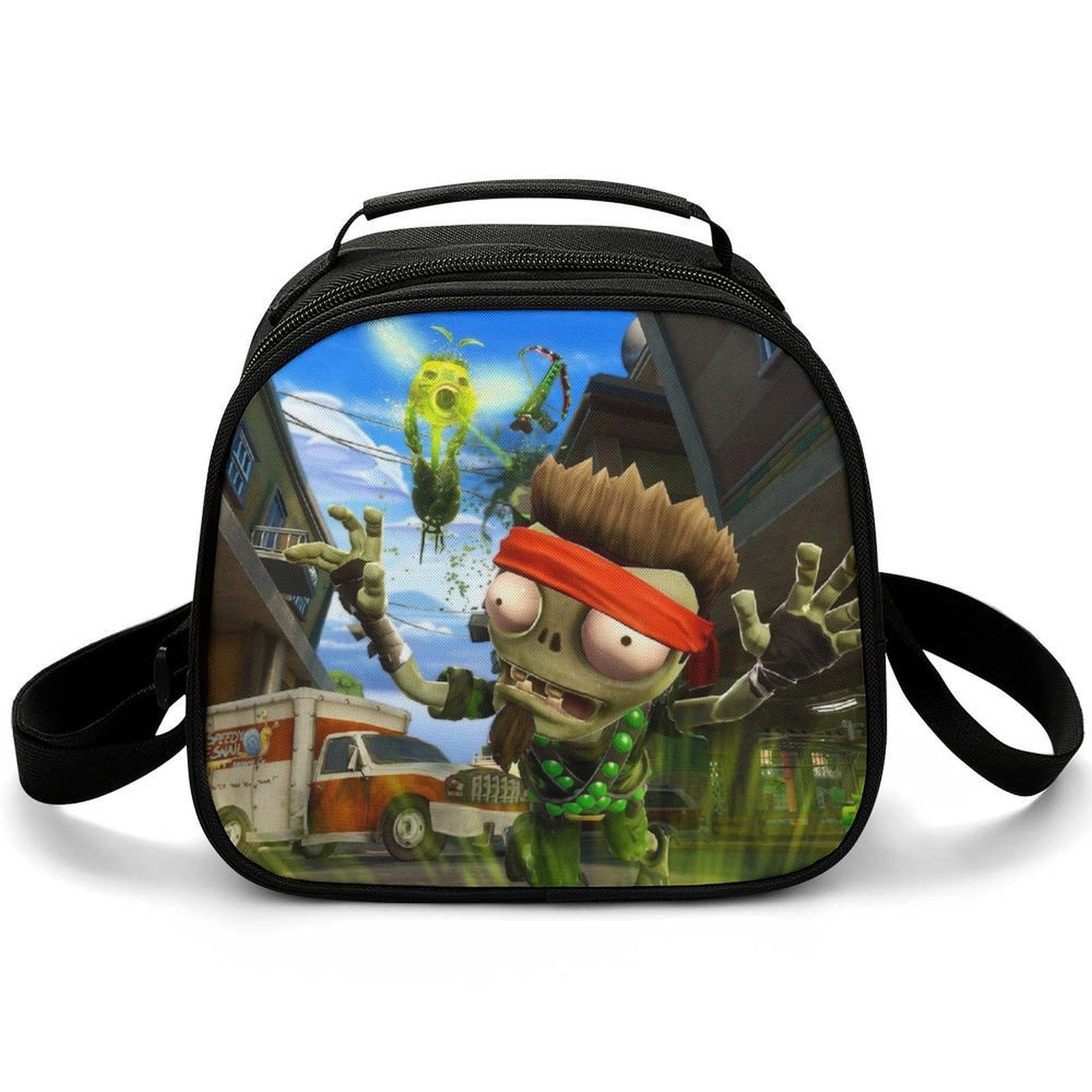 Plants Vs Zombies Lunch Bag, Insulated Lunch Tote Large Lunch Box ...