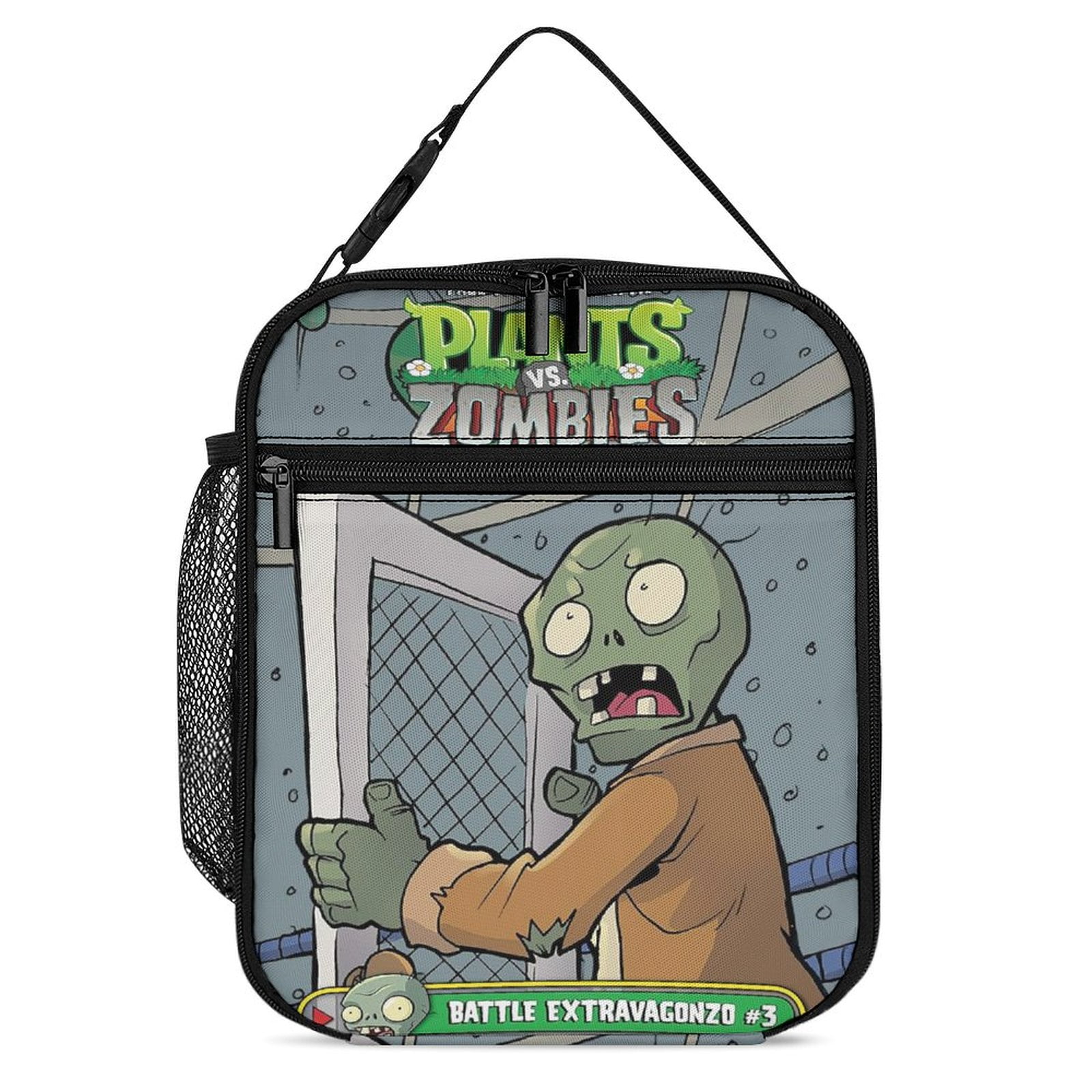 Plants Vs Zombies Lunch Bag, Insulated Lunch Tote for Women Men Large ...