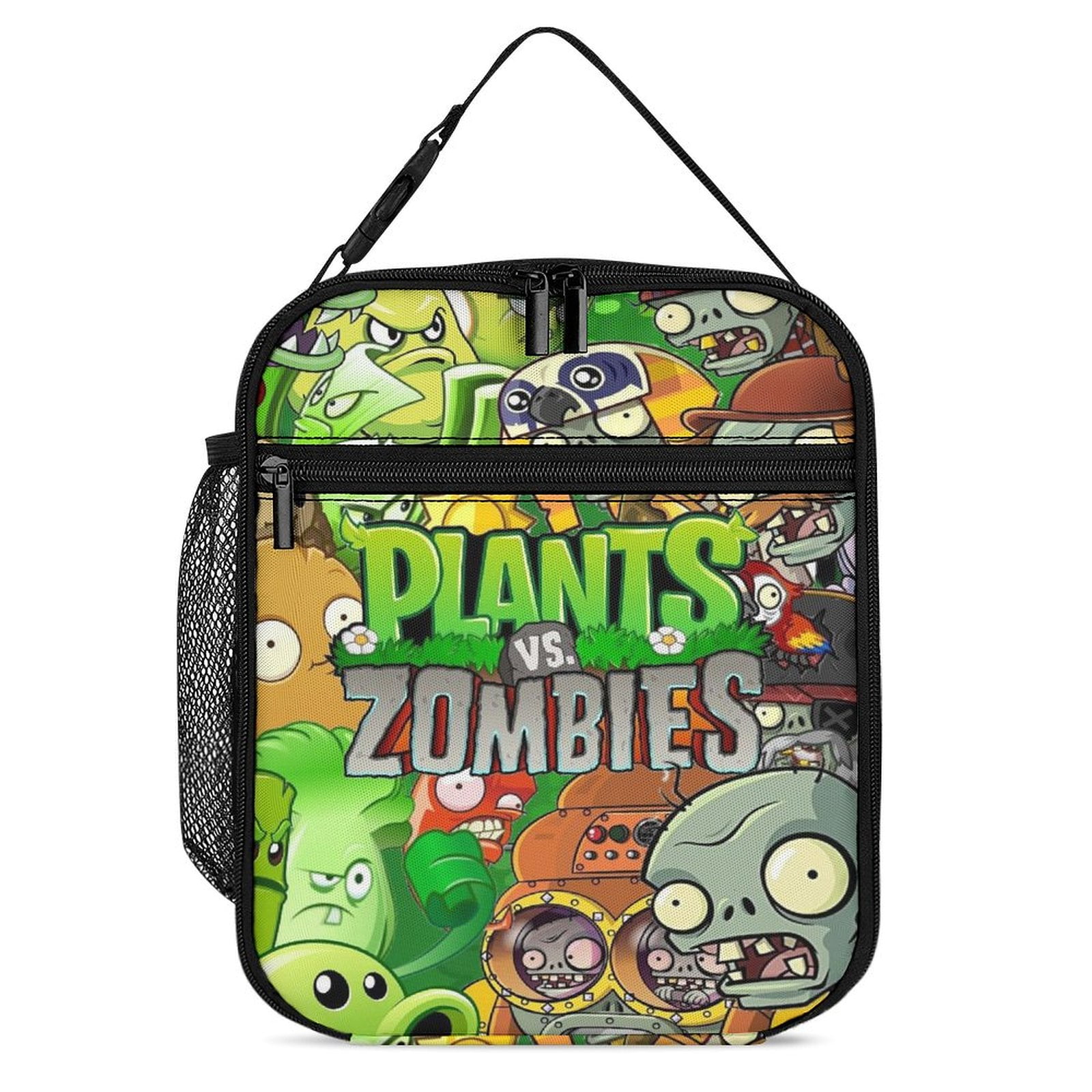 Plants Vs Zombies Lunch Box Reusable Lunch Bag Insulated Portable Lunch ...