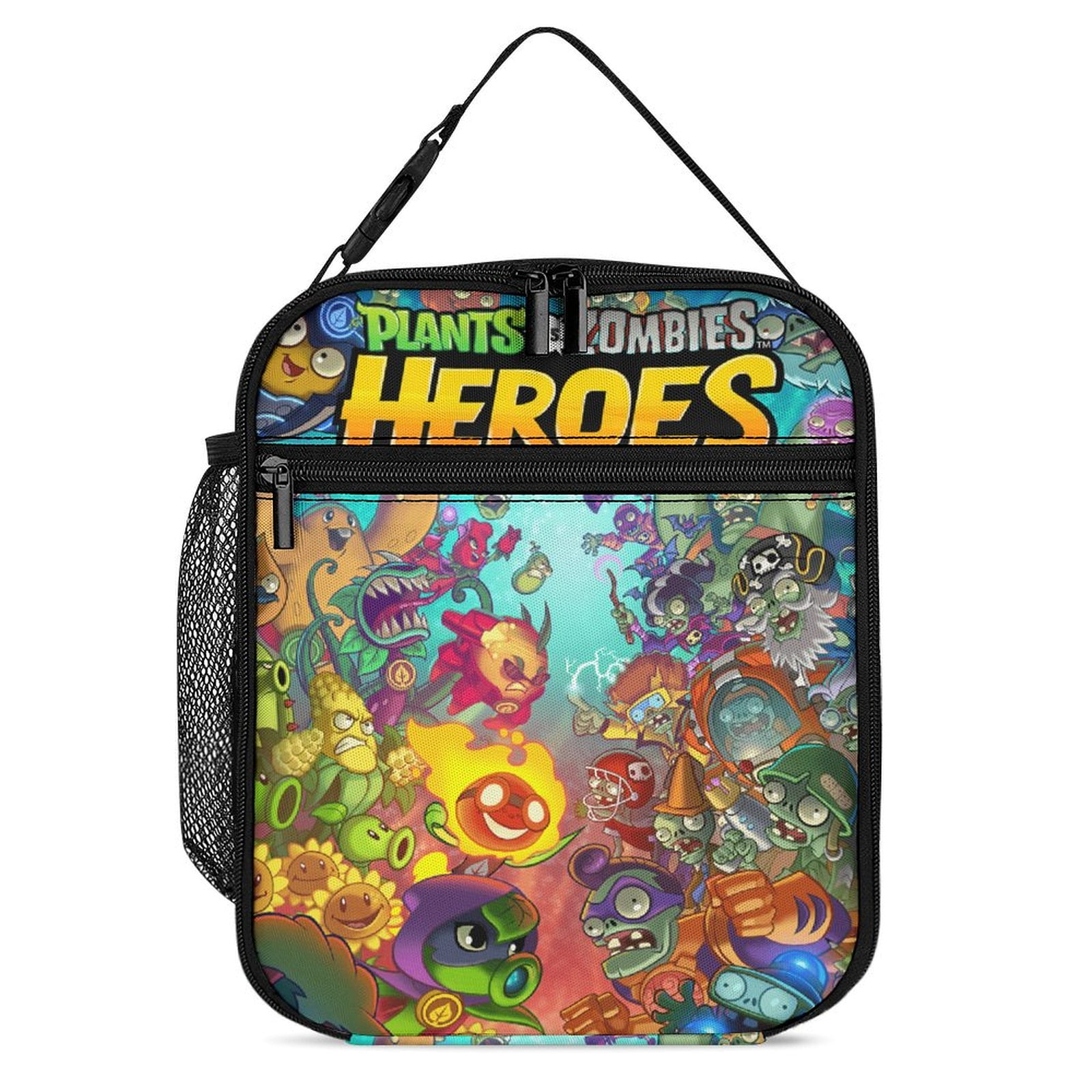 Plants Vs Zombies Lunch Box Reusable Lunch Bag Insulated Portable Lunch ...