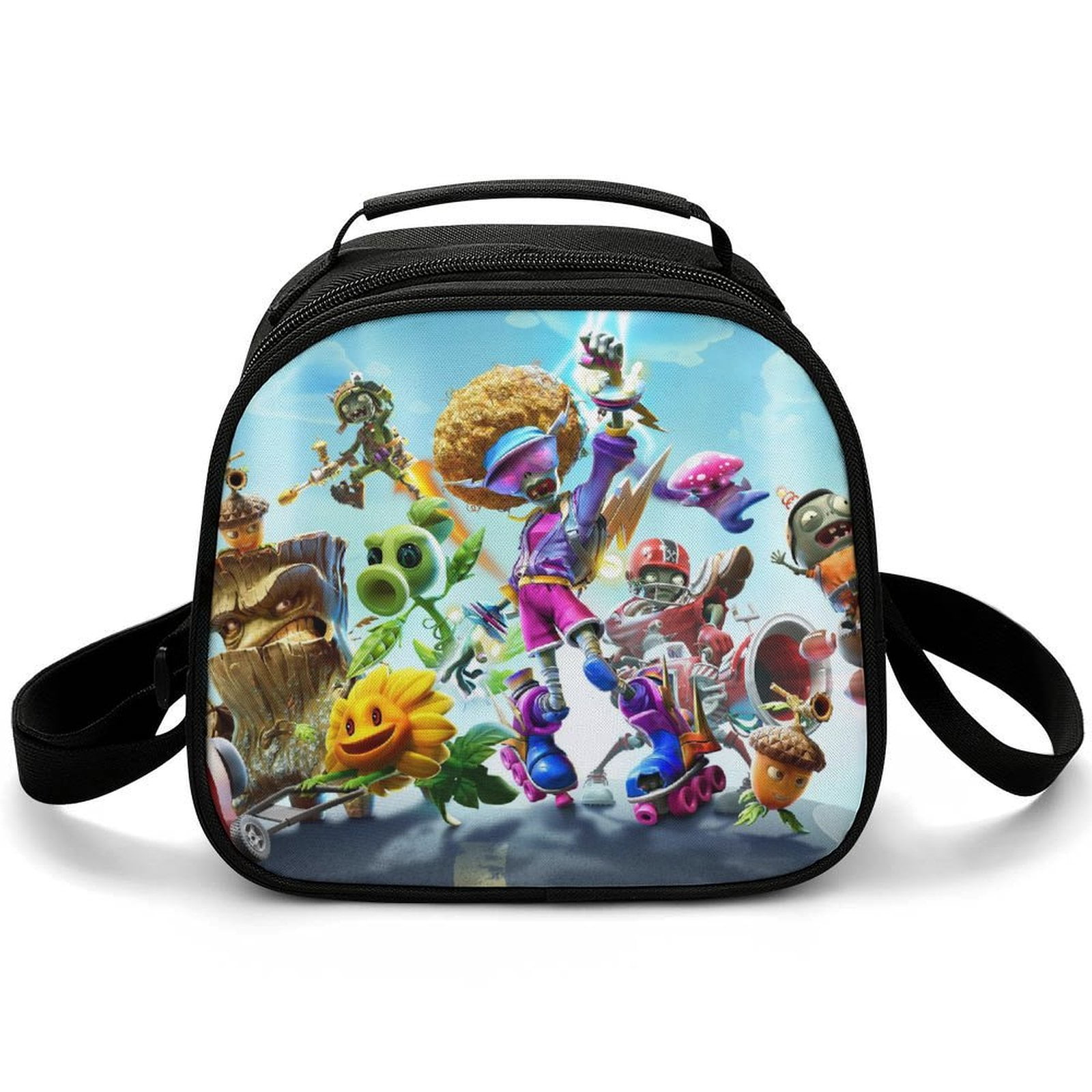 Plants Vs Zombies Lunch Box Reusable Lunch Bag Insulated Portable Lunch ...