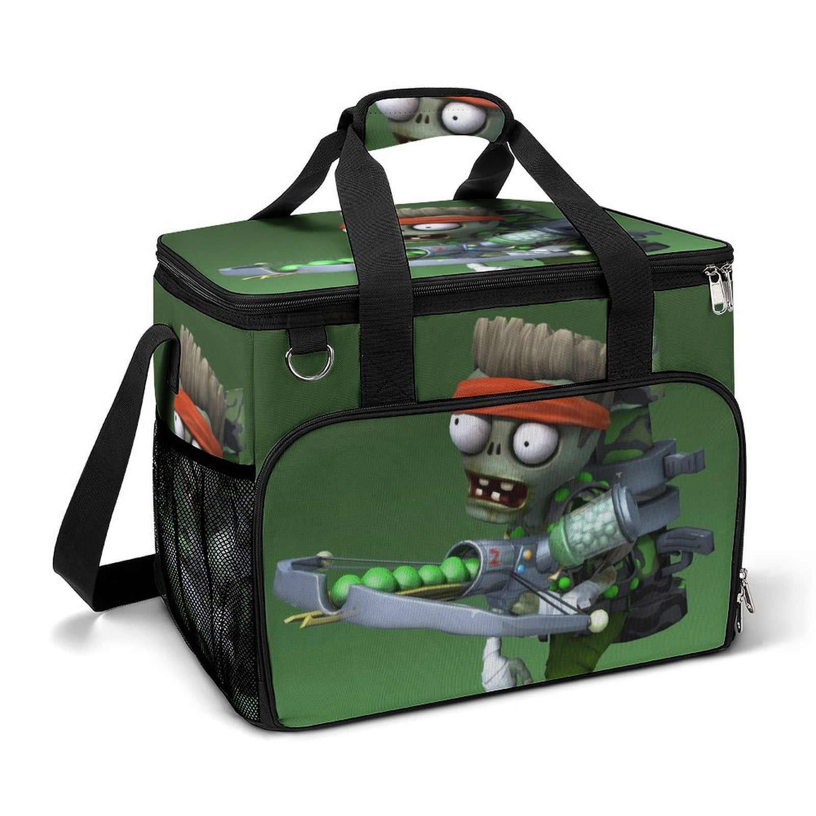 Plants Vs Zombies Portable Lunch Bag Insulated Lunch Box Reusable Lunch ...