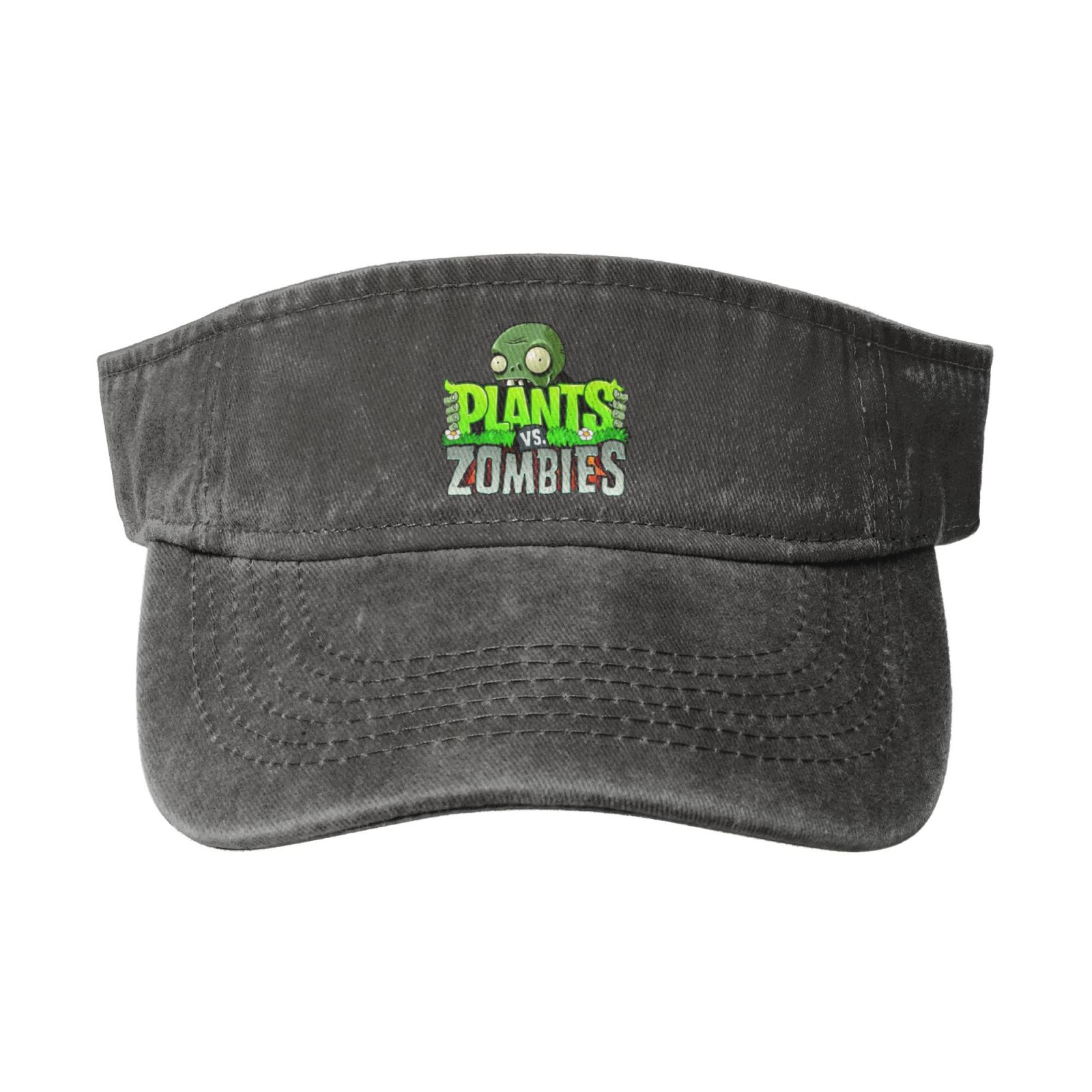 Plants Vs Zombies Sun Visor Hats for Women Men Adjustable Sports Sun ...