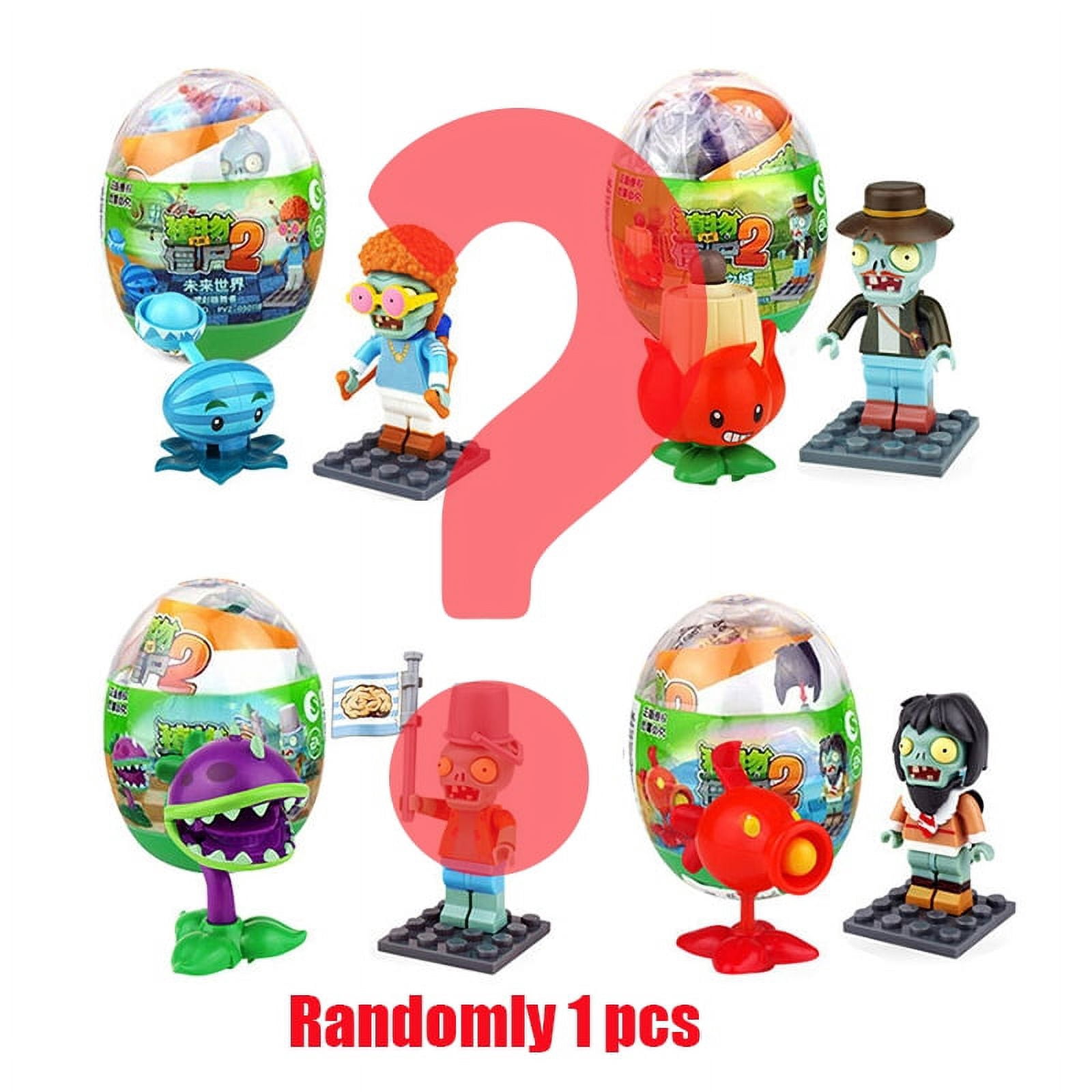 Plants Vs Zombies Surprise Capsules Toys Kids Assembling Building ...