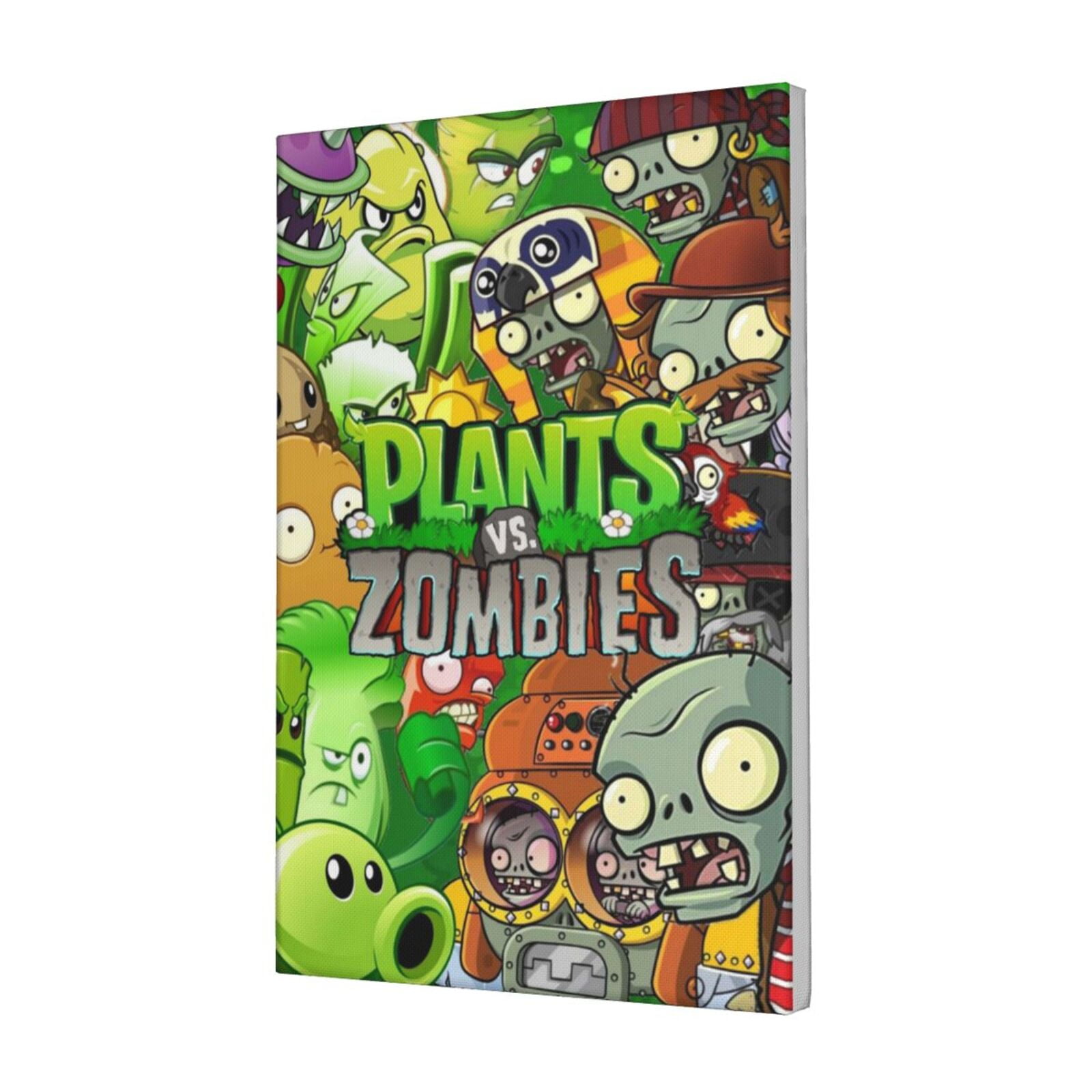 Plants Vs Zombies Wall Art Digitally Printed Canvas Decorative Painting ...