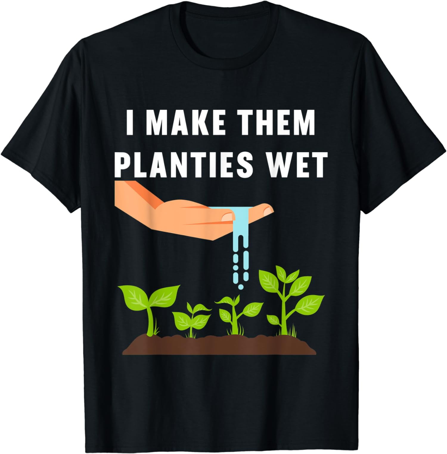 Plants Watering T-Shirt - Walmart.com