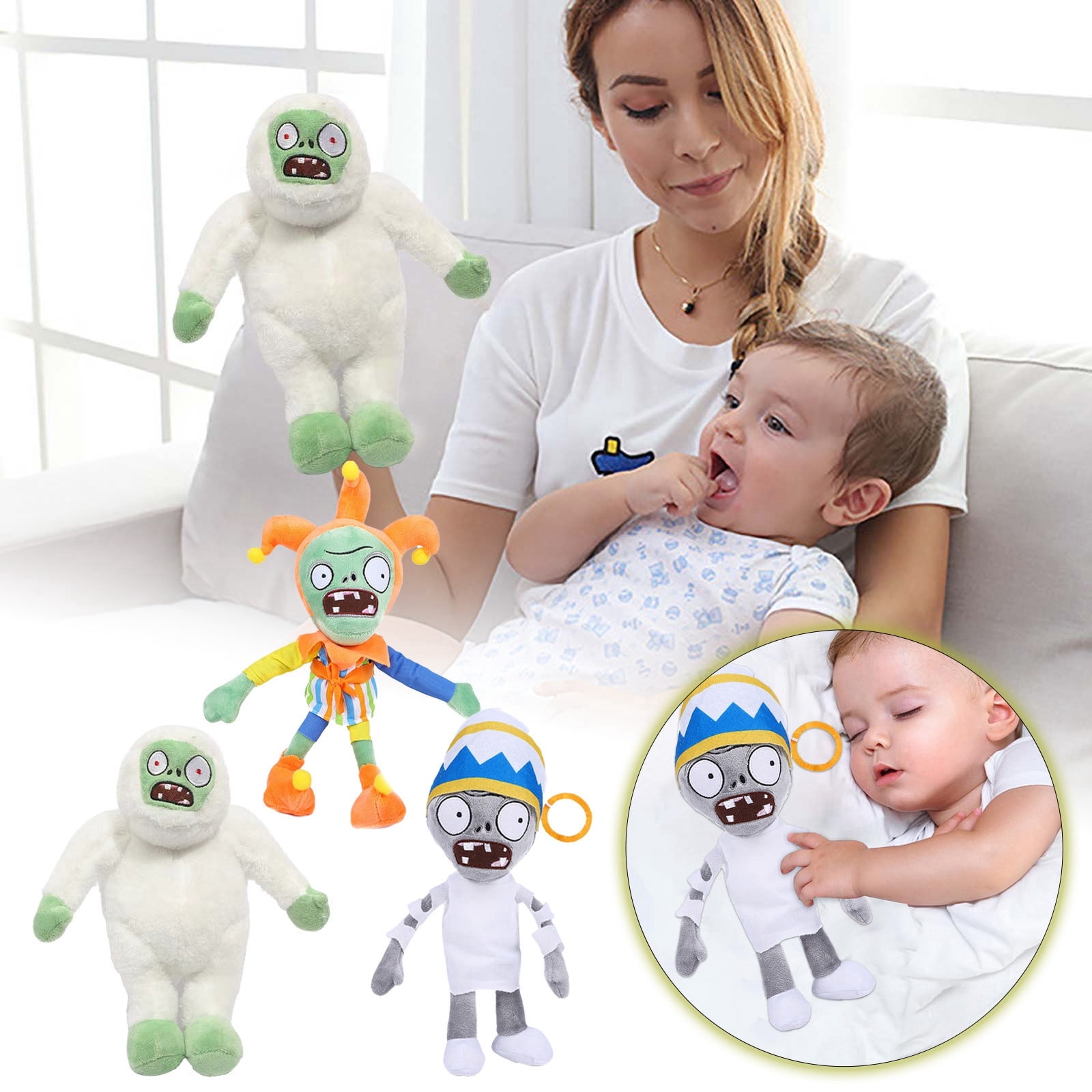 and Zombies Plush PVZ Plushies Zombies Brown Coat Toys Normal Zombies ...