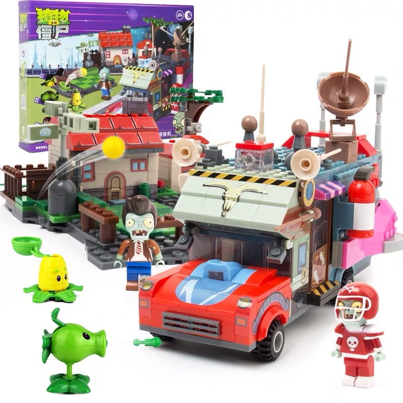 Plants vs. Zombies 2 Its About Time Building Blocks Toys Mysterious ...
