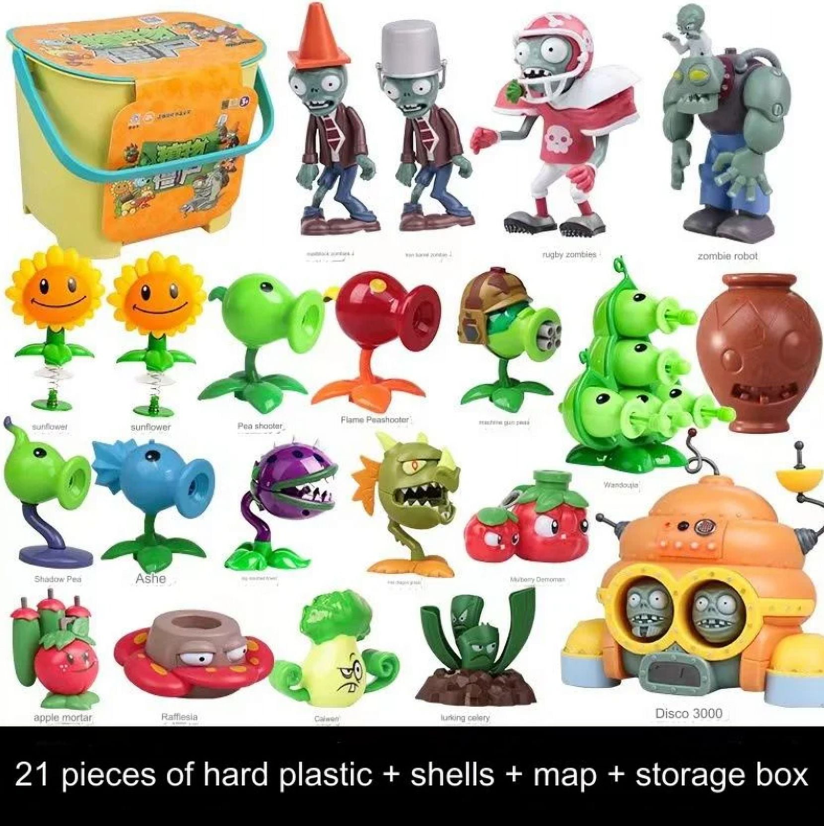 Plants vs Zombies Action Figures Set Toy Gift for Boys Girls Game Fan ...