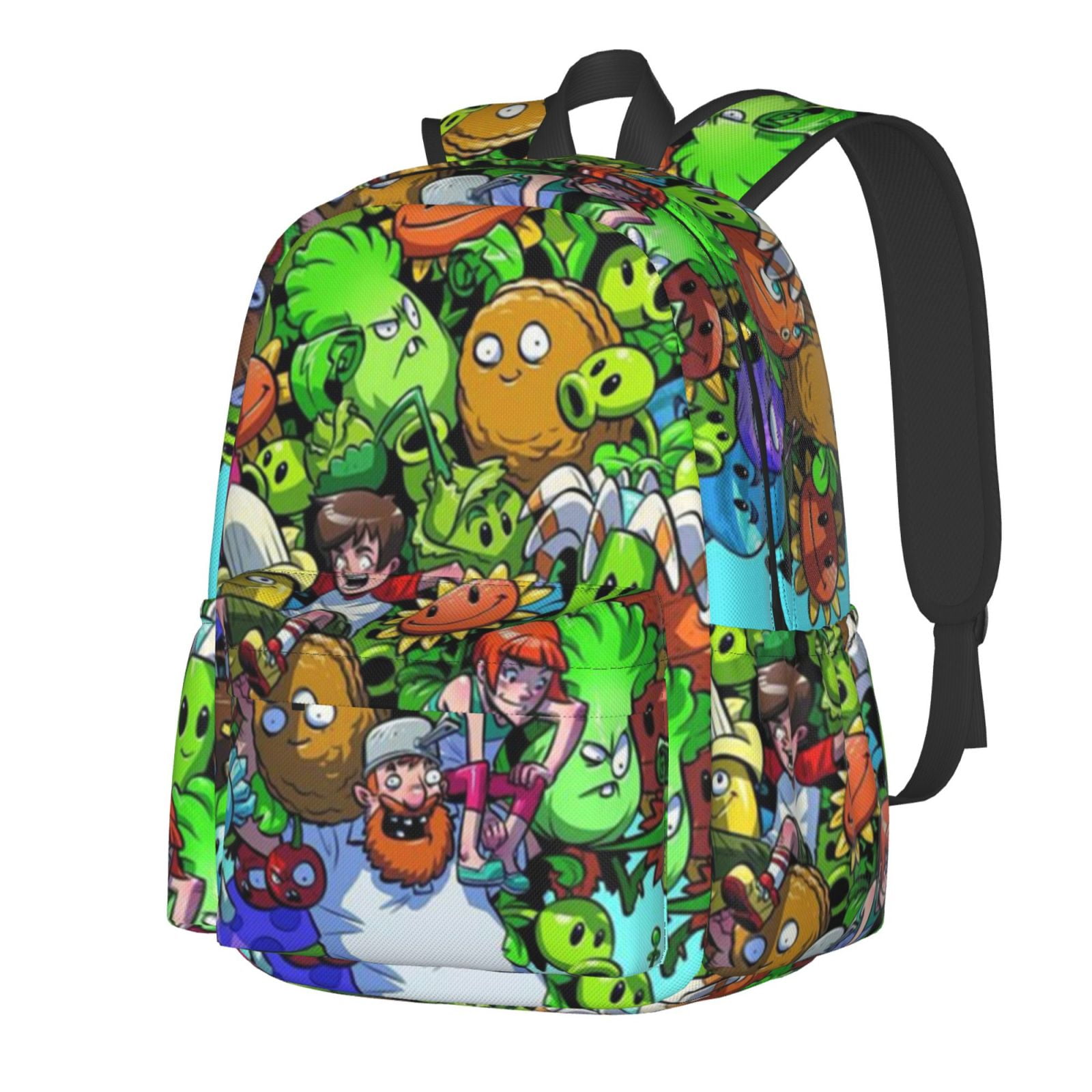 Plants vs. Zombies Backpack Laptop Daypack Large Capacity Adjustable ...