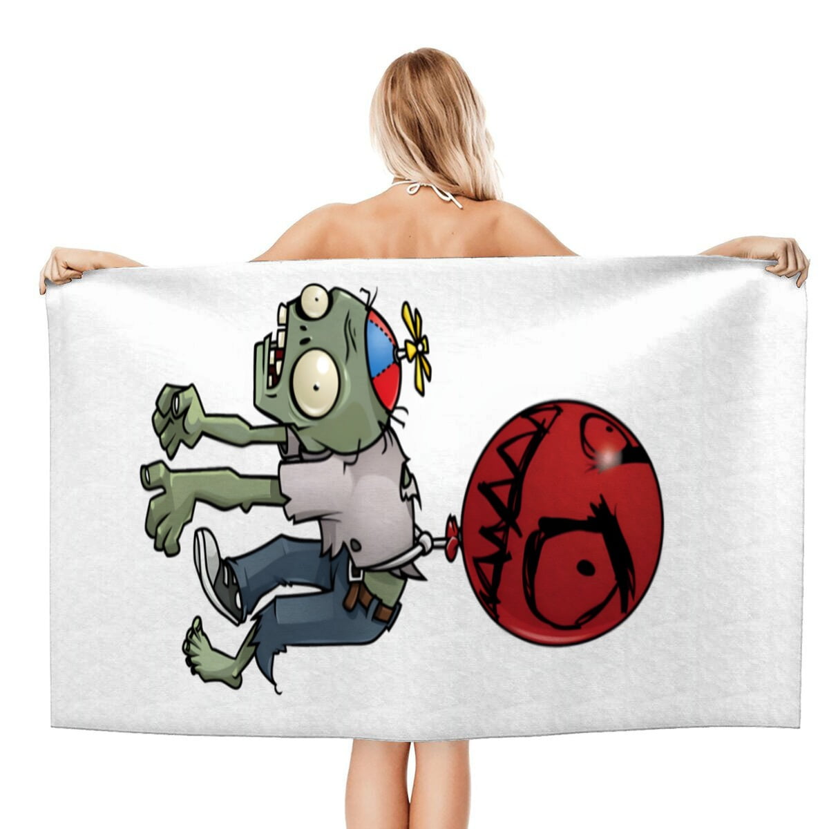 Plants vs Zombies Beach Quick Drying Towel, lightweight, quick-drying ...