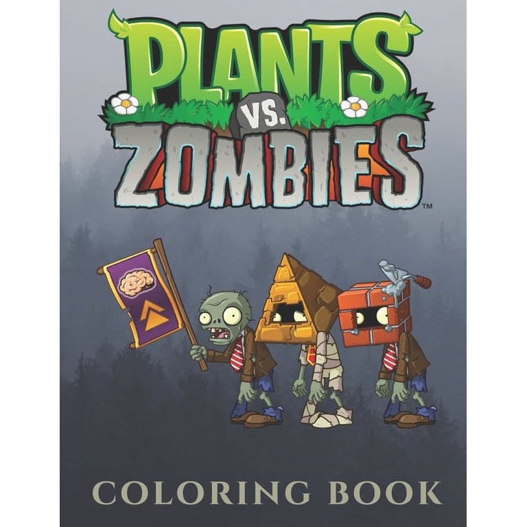 kids plants vs zombies coloring pages