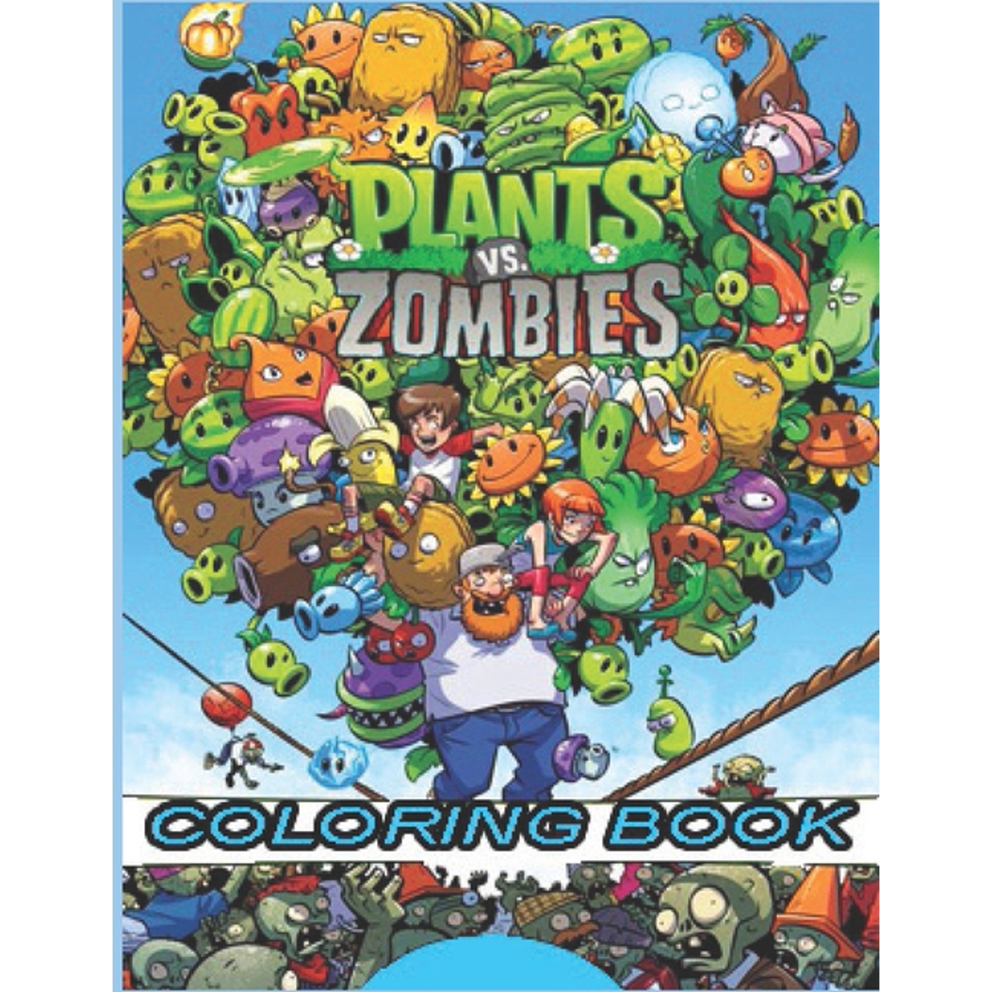 Plants Vs Zombies Plants Coloring Pages