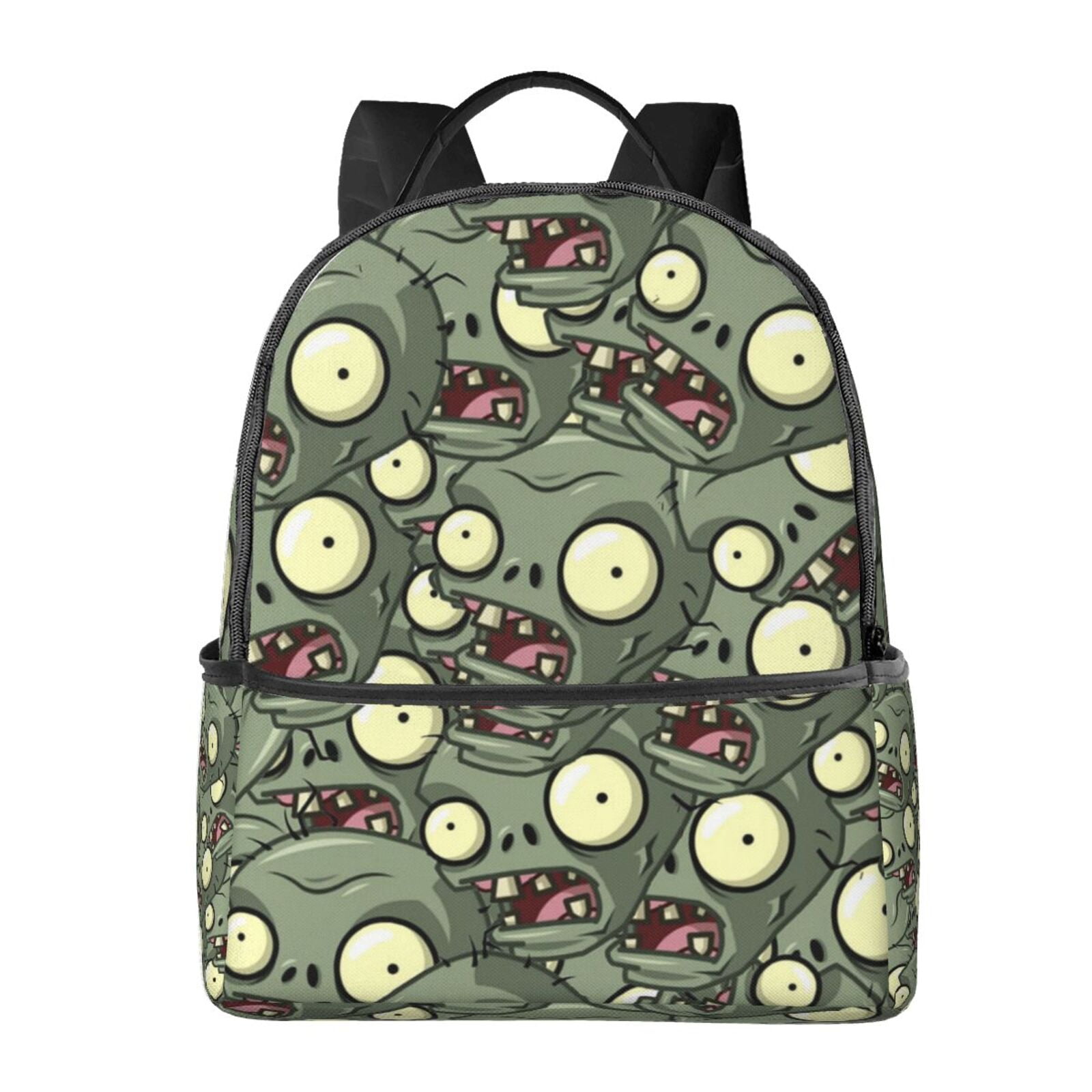 Plants vs. Zombies Game Backpack School Bag Large Capacity Daypack ...