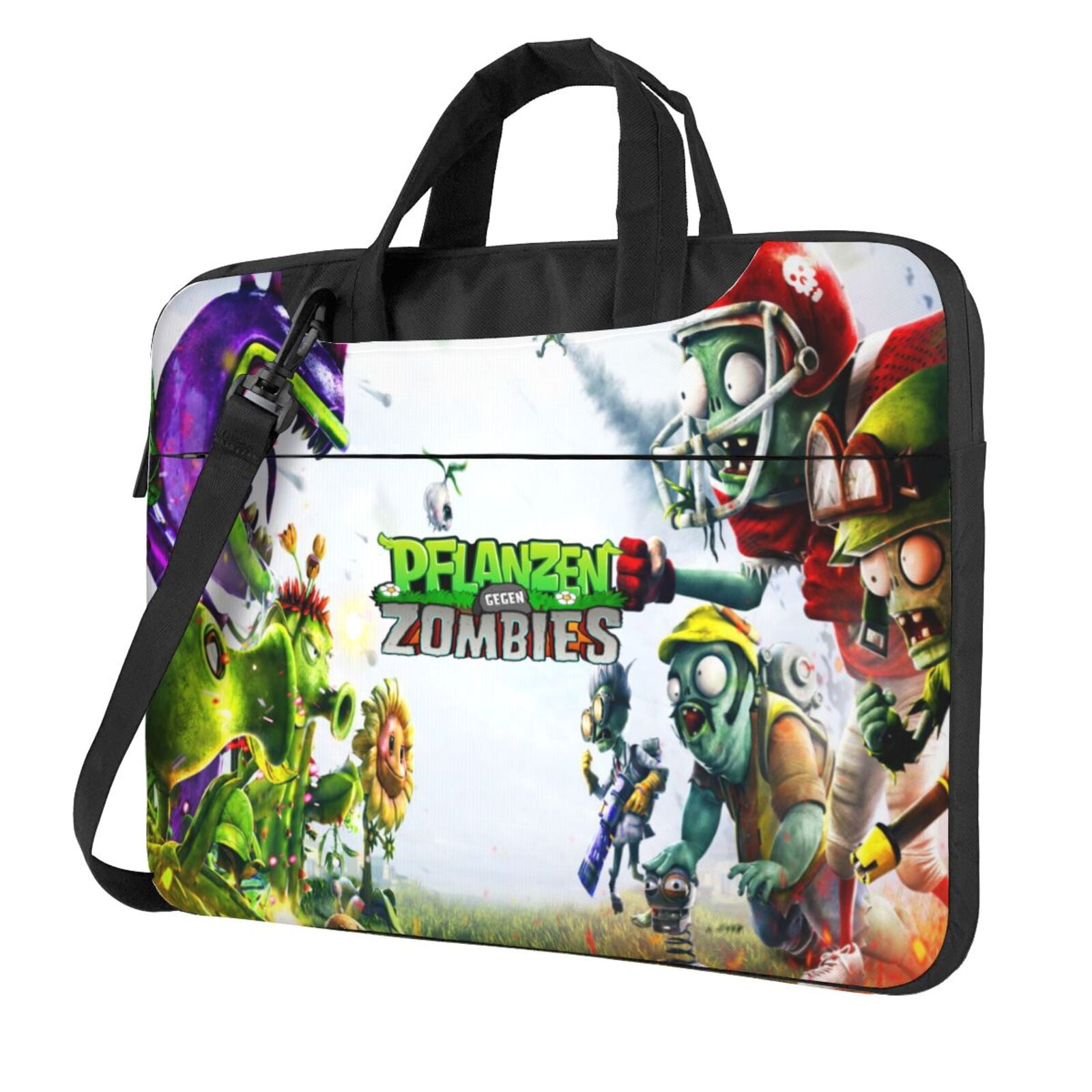 Plants vs Zombi-e Laptop Carrying Bag Tablet Cover Notebook Shoulder ...