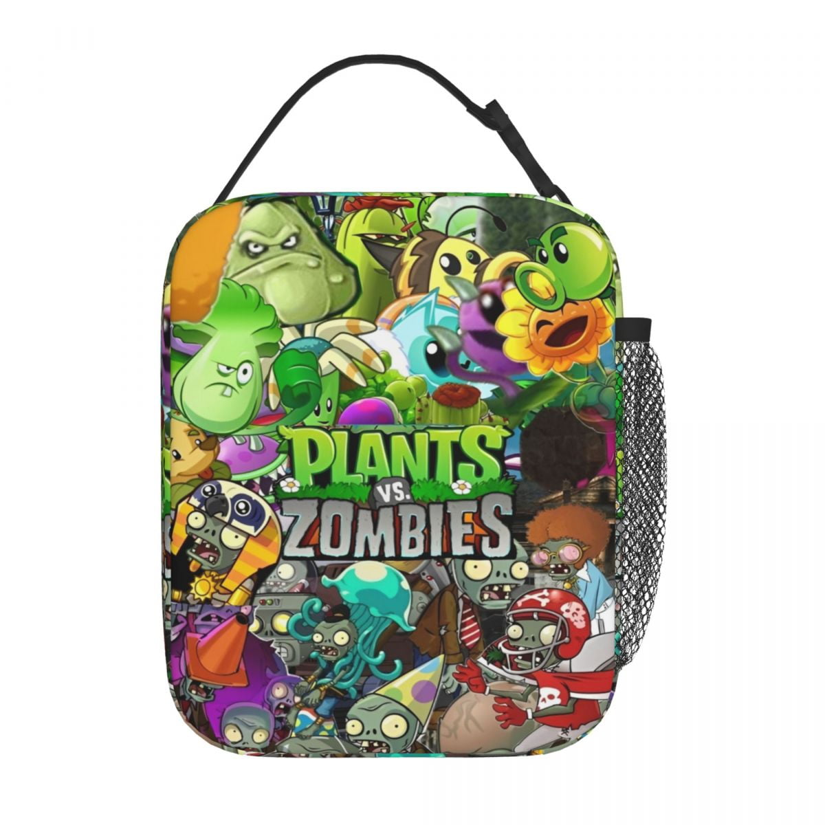 Plants-vs-Zombies Merch Insulated Lunch Bags For Picnic Food Box ...