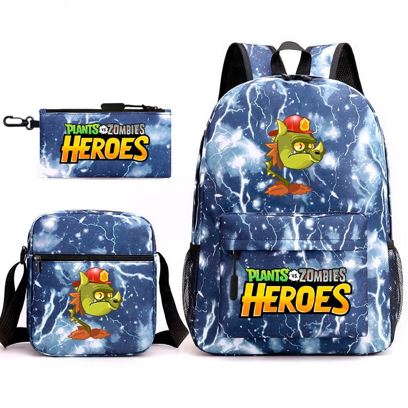 Plants vs Zombies Merchandise Backpack Plants vs Zombies Casual Double ...
