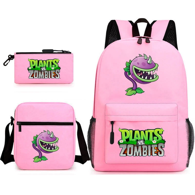 Plants vs Zombies Merchandise Backpack Plants vs Zombies Casual Double ...