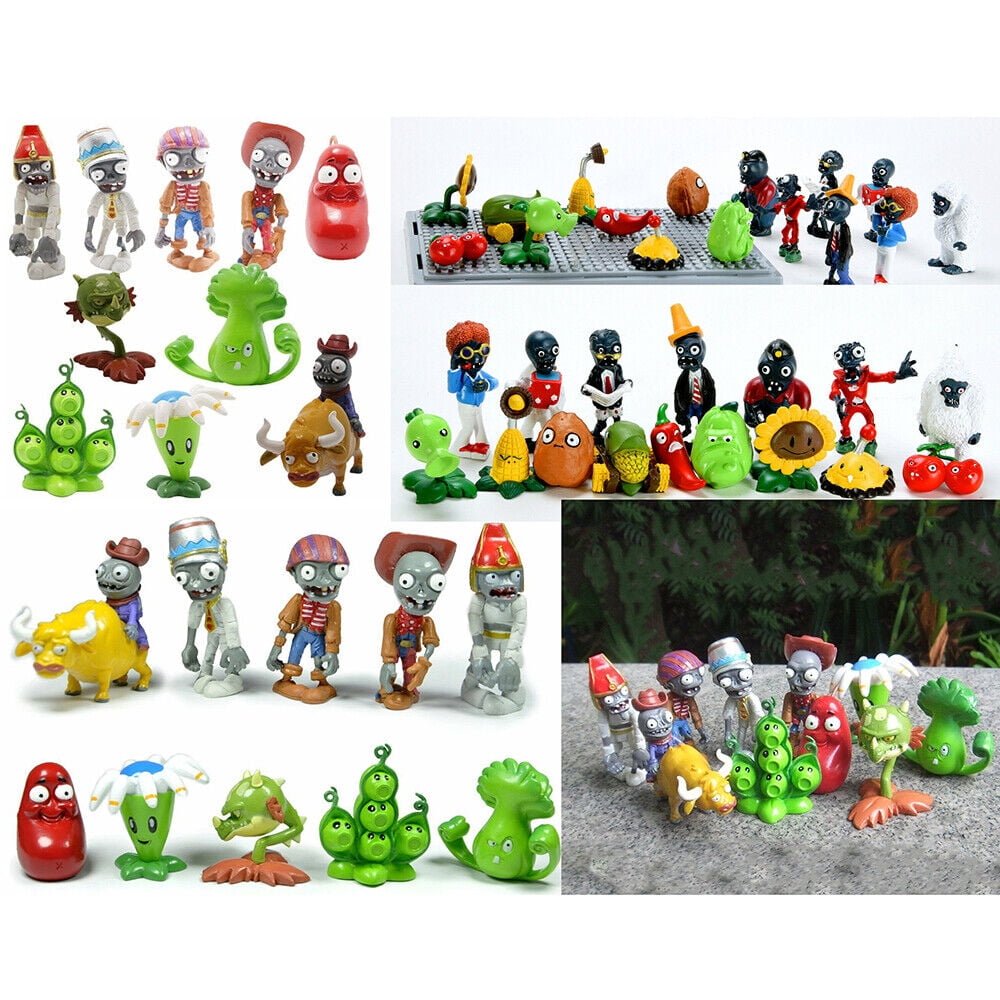 Plants vs Zombies PVC Action Figures Toys Gift Set / Birthday Party ...