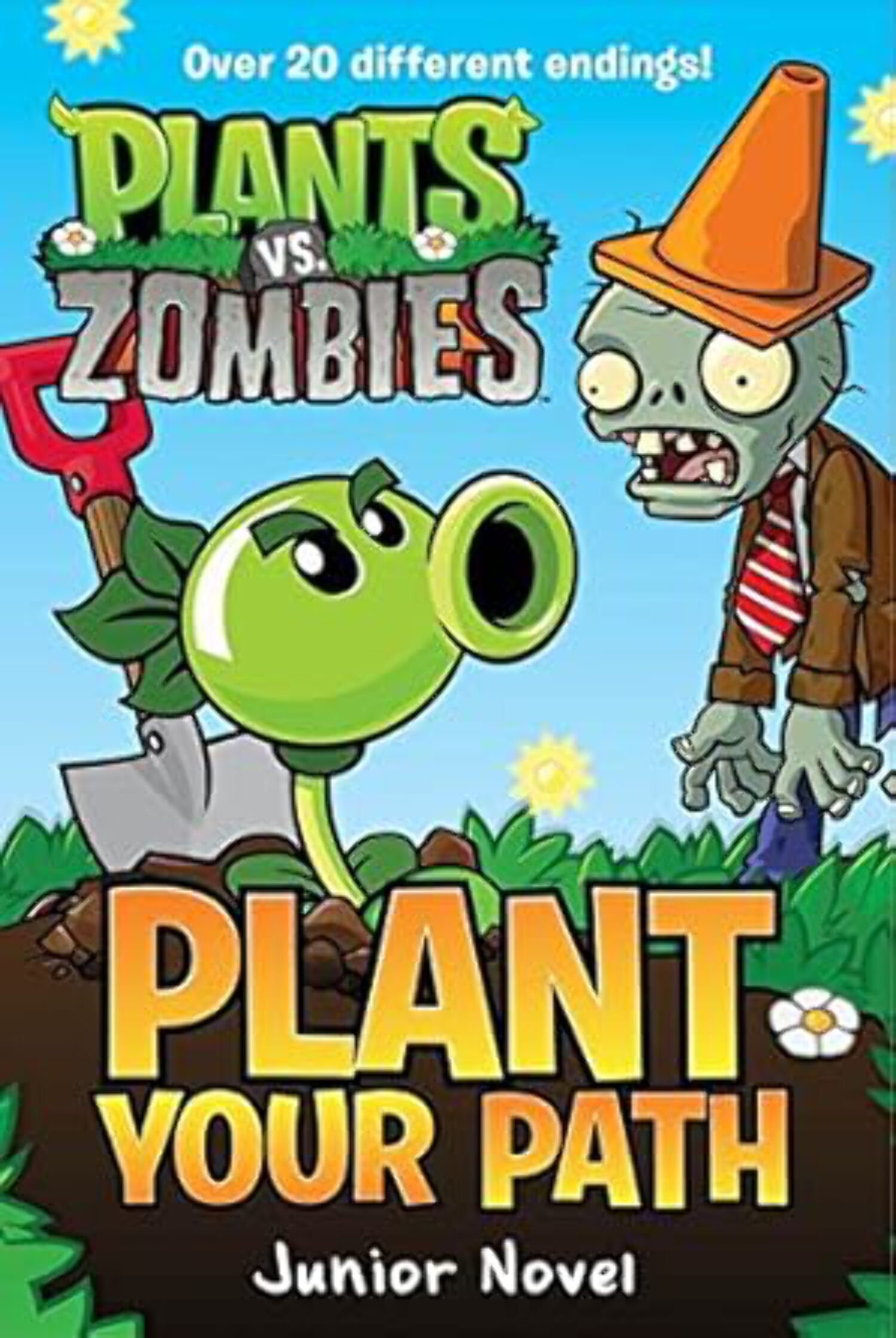 Plants vs. Zombies: Plant Your Path Junior Novel by Tracey West - Walmart.com