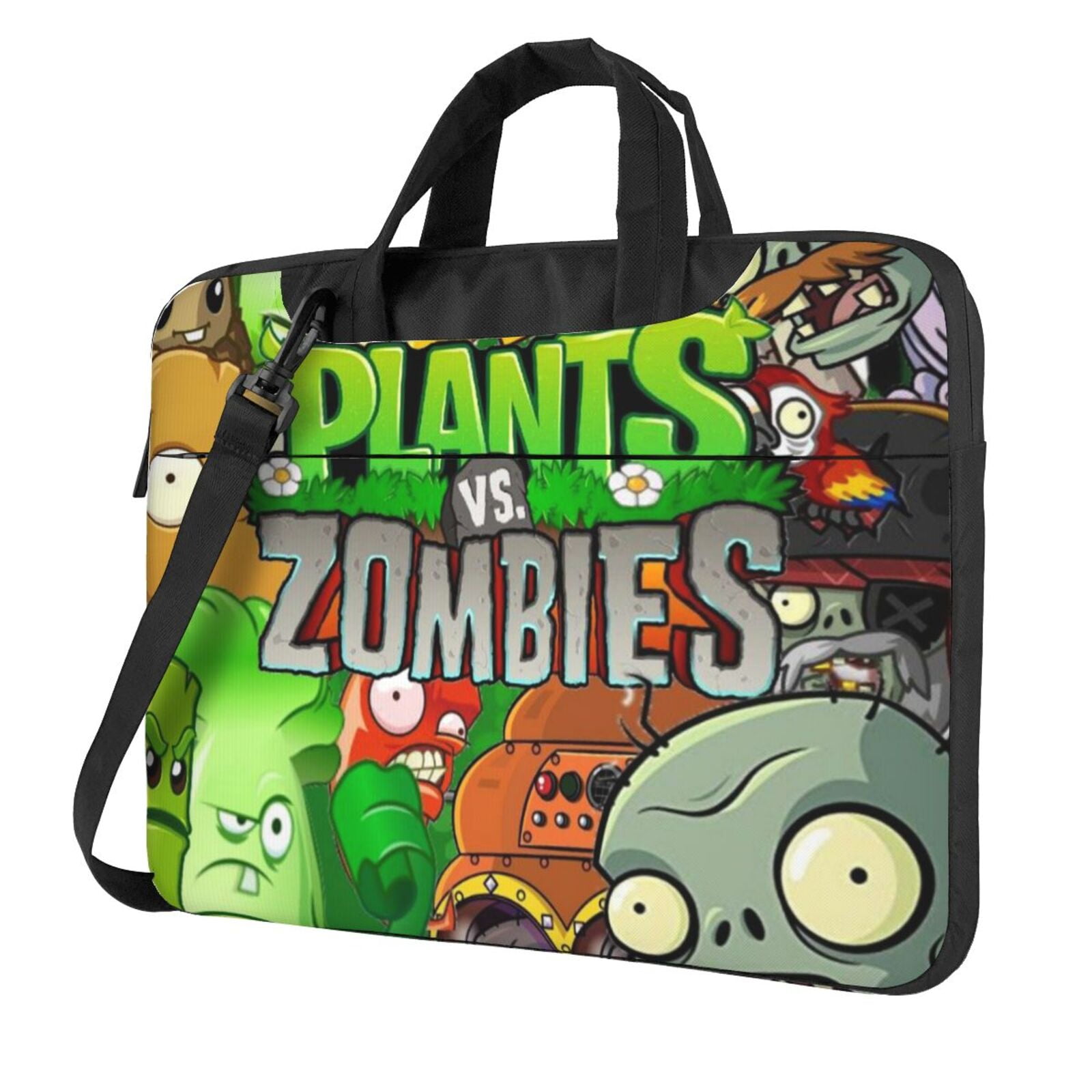 Plants vs. Zombies Poster Laptop Bag Portable Single Shoulder Laptop ...