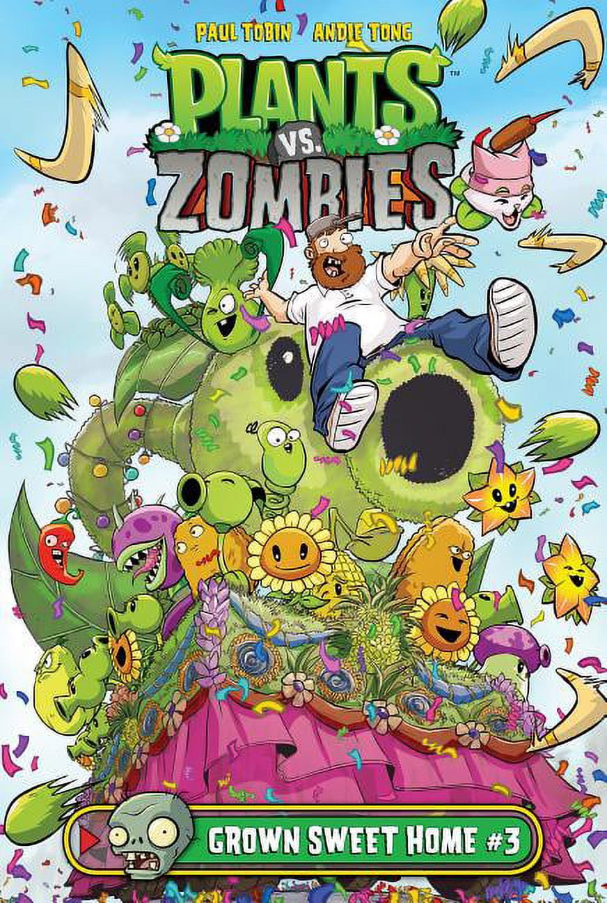 Plants vs. Zombies Set 1 Grown Sweet Home #3, (Hardcover) - Walmart.com