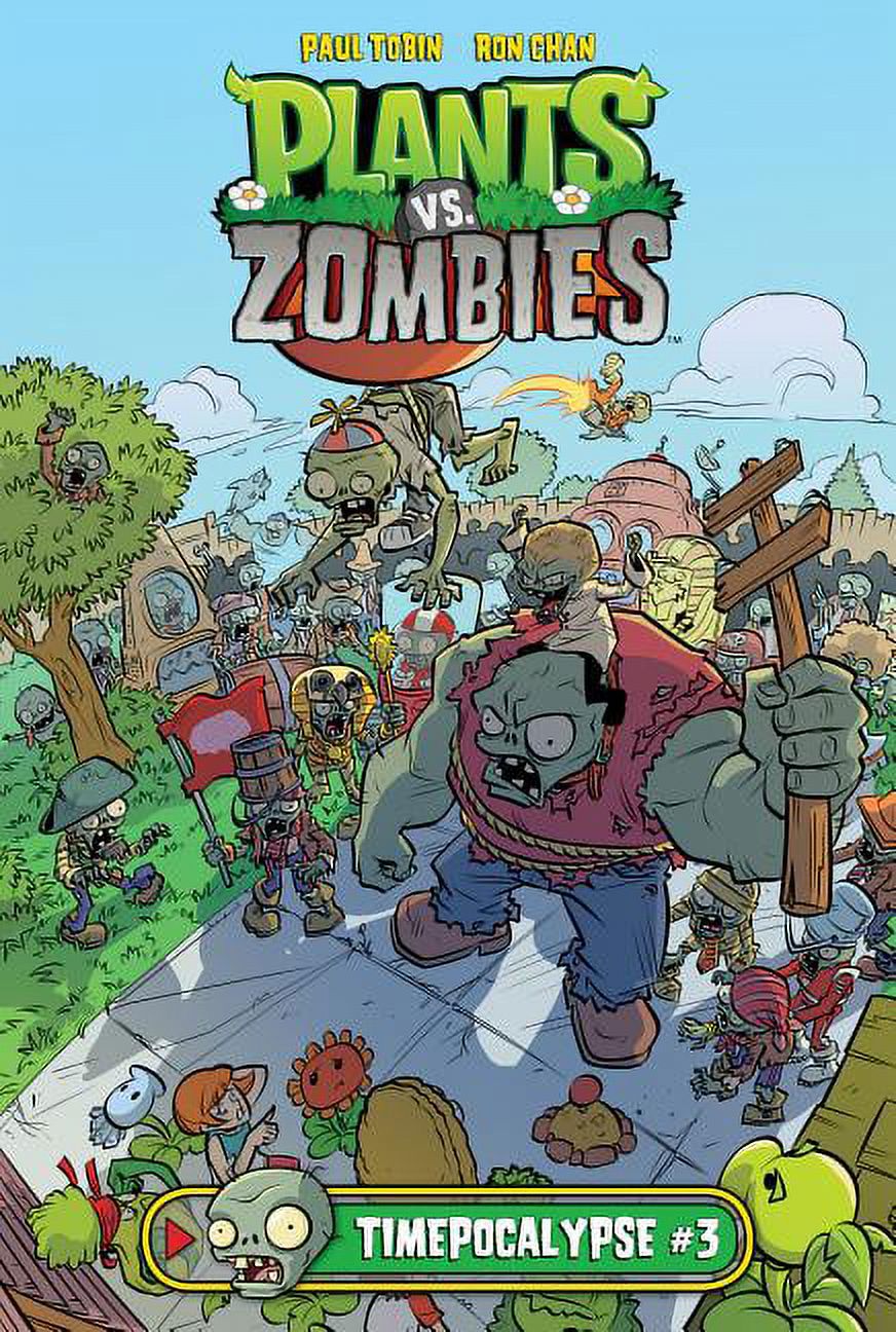 Plants vs. Zombies Set 1 Timepocalypse #3, (Hardcover) - Walmart.com