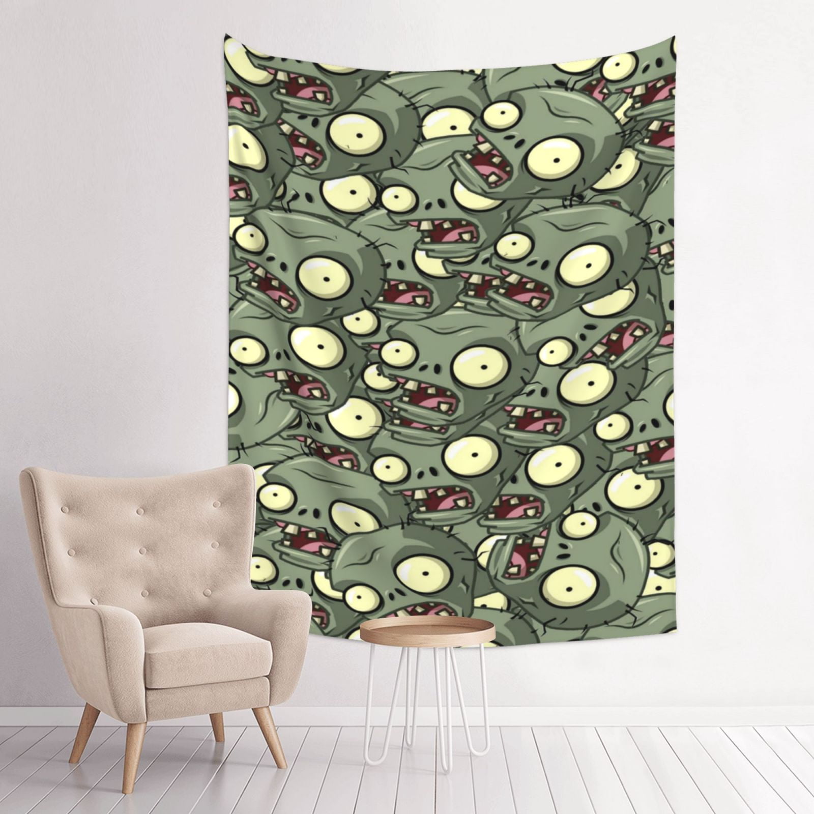Plants vs Zombi-e Tapestry Anime Poster Large Background Wall Art ...