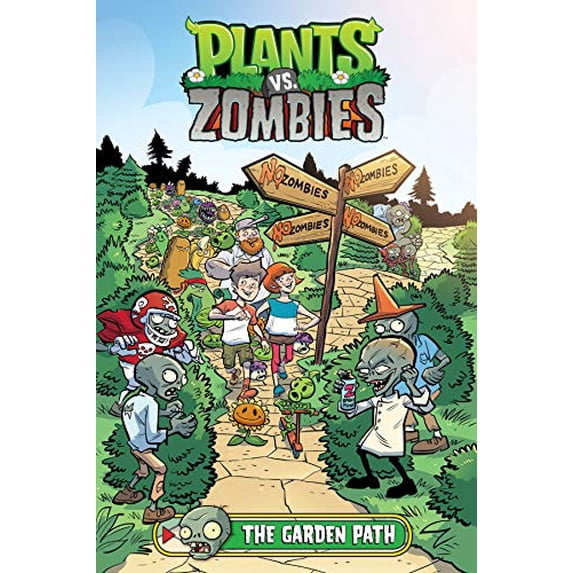 Pre-Owned Plants vs. Zombies Volume 16: The Garden Path (Hardcover ...