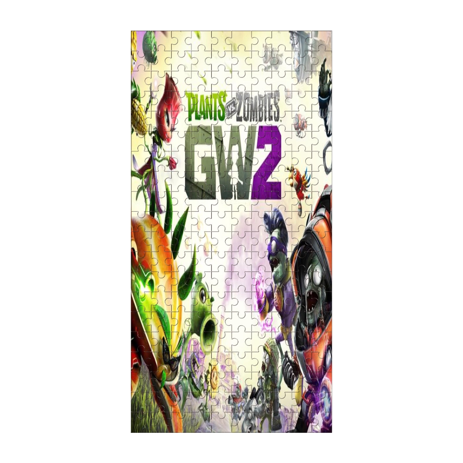 Plants vs Zombies Wooden Puzzles 200Pcs Unique Shape Jigsaw Puzzles ...