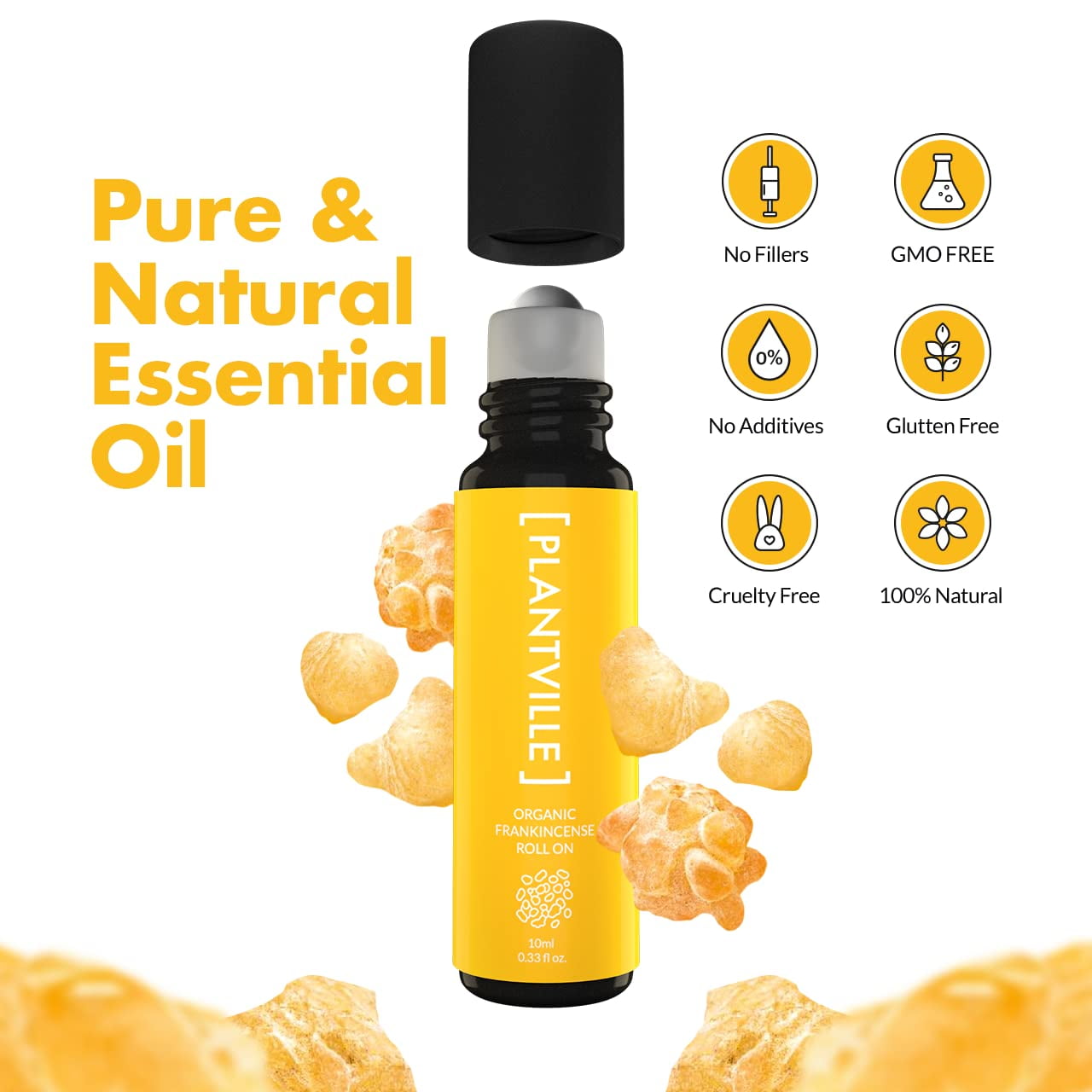 Plantville Organic Topical Oil - Flavor Frankincense - Walmart Business ...