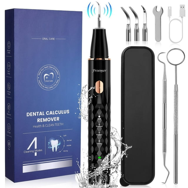 Plaque Remover for Teeth, Electric Tartar Remover for Teeth with LED ...