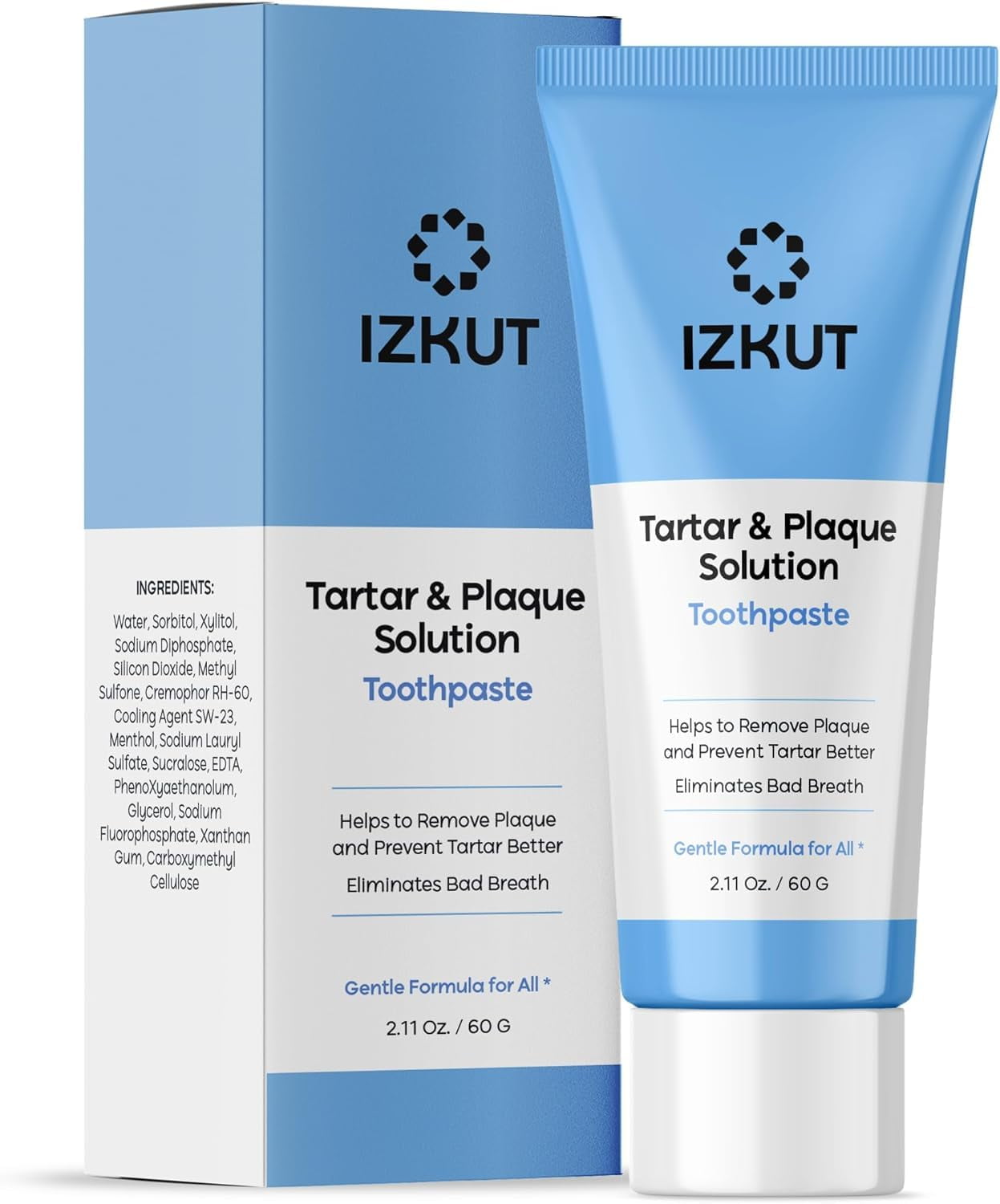 Plaque & Tartar Remover TSF6 Toothpaste for Teeth: Removes Plaque ...