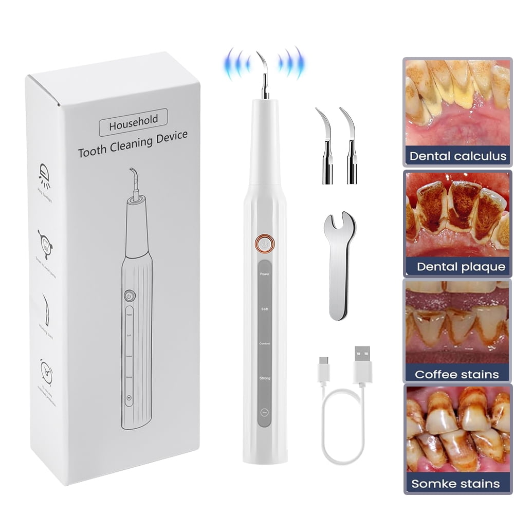 Plaque Tartar Remover for Teeth, USB Rechargeable Electric teeth ...