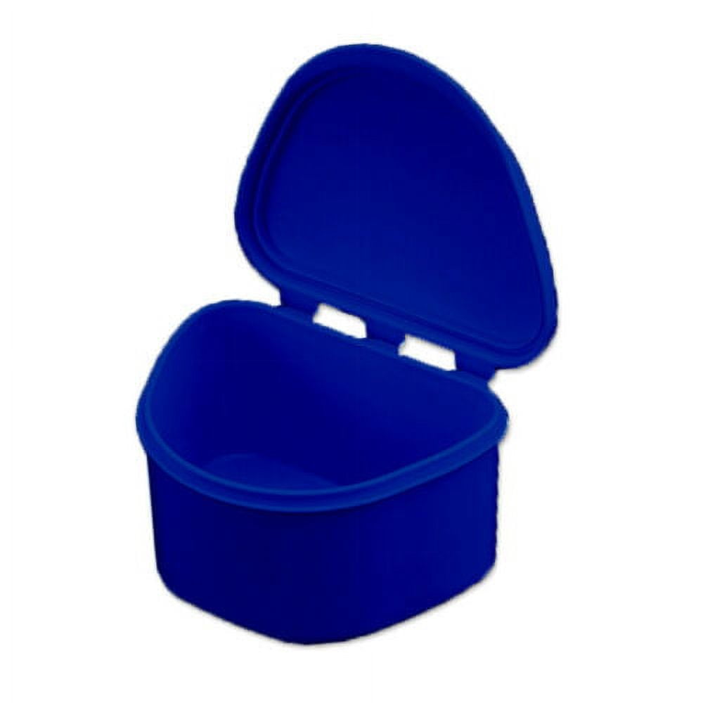 Plasdent 200BTH-2X Plastic Denture Boxes With Hinged Lid 4" X 3" X 2 ...