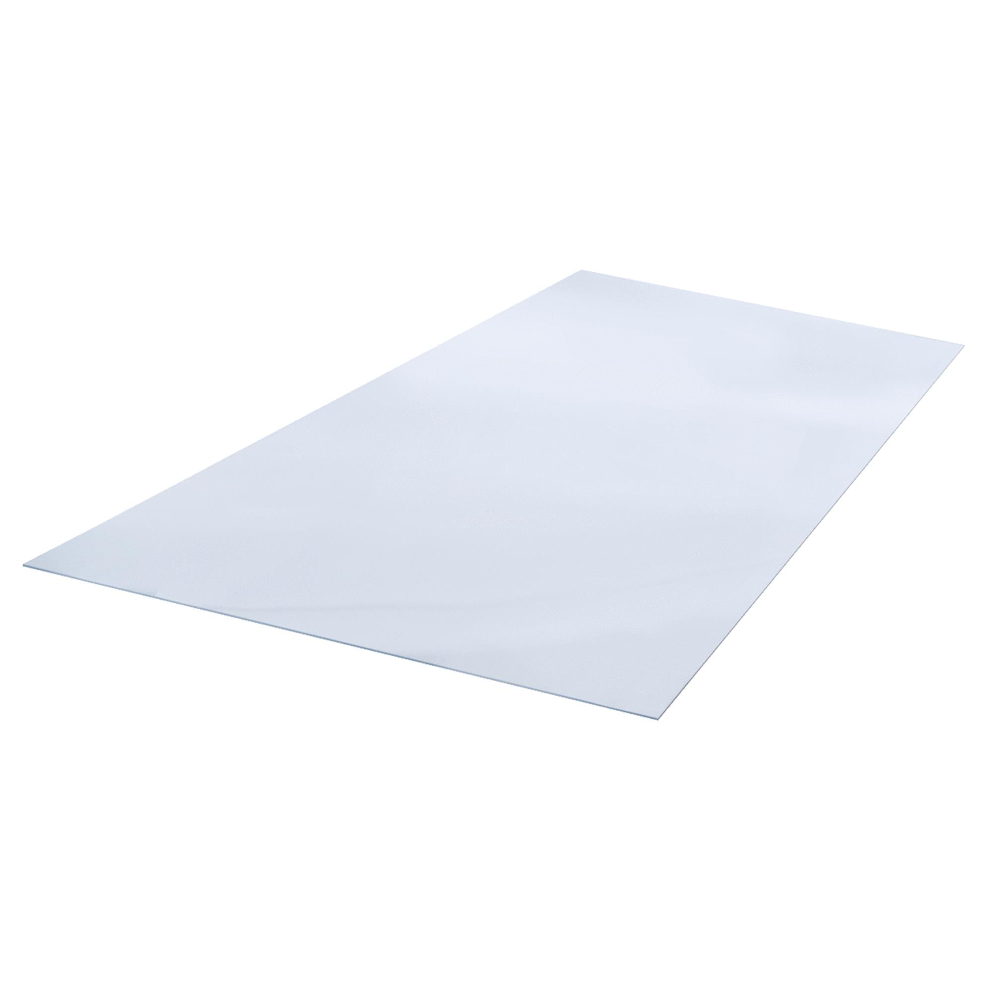 Plaskolite OPTIX 30" x 30" x 0.100 (1/10") Clear Acrylic Sheet Pack of ...