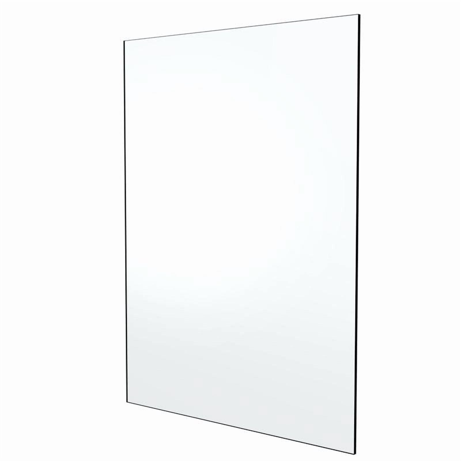 Plaskolite Optix Clear Single Acrylic Sheet 24 in. W X 48 in. L X .100 ...