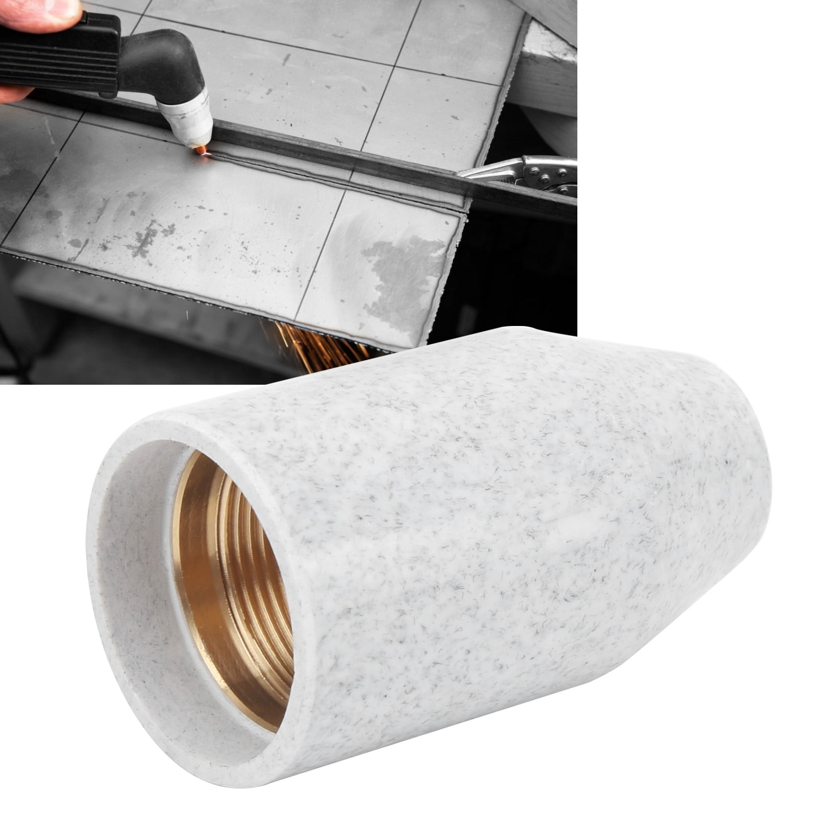 Plasma Cutting Torch Cup, Portable Ceramic Plasma Cutter Cup For ...