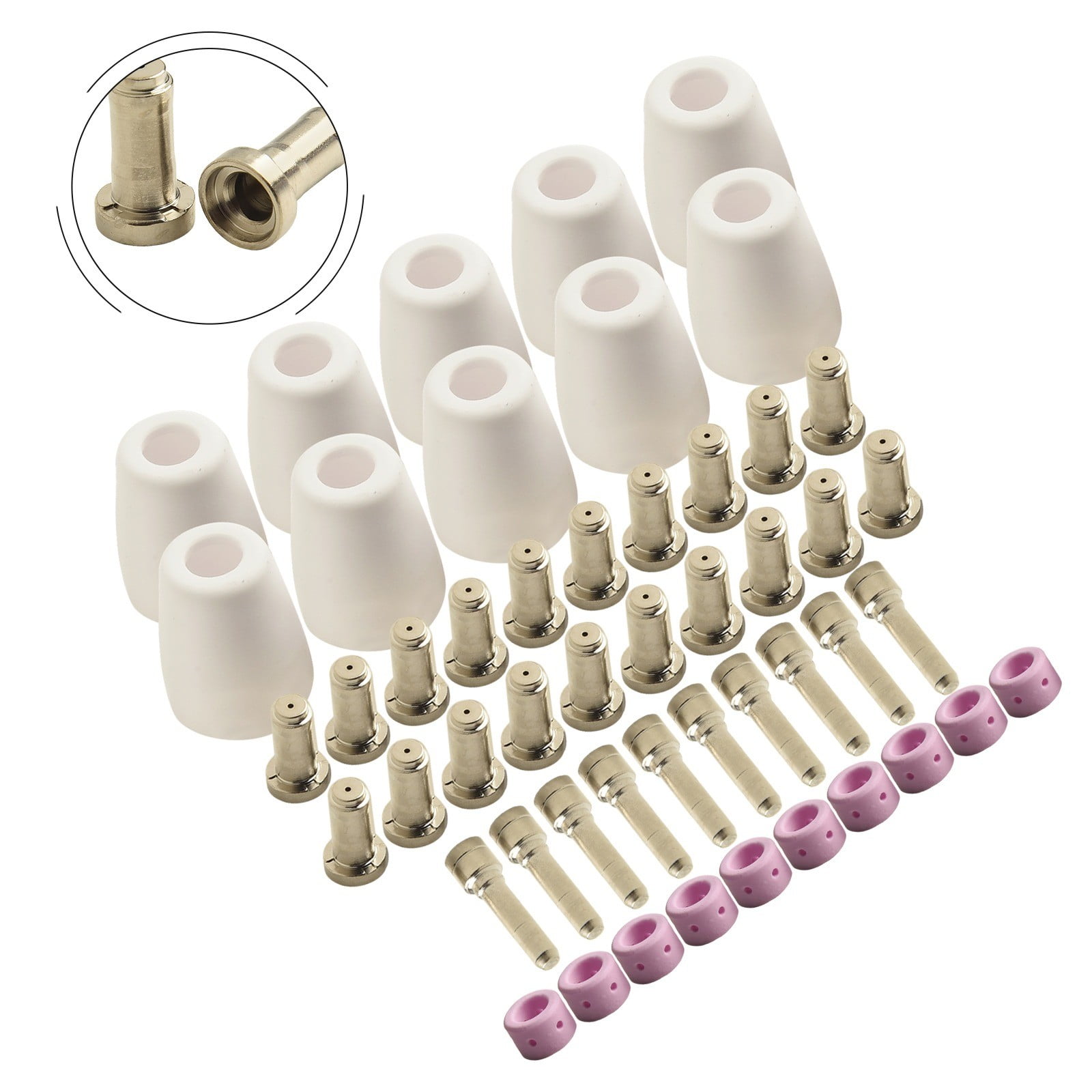 Plasma Electrode Tip For Xt Shield Cup Ring Kit 0.96Mm For Es Ab Pcm ...