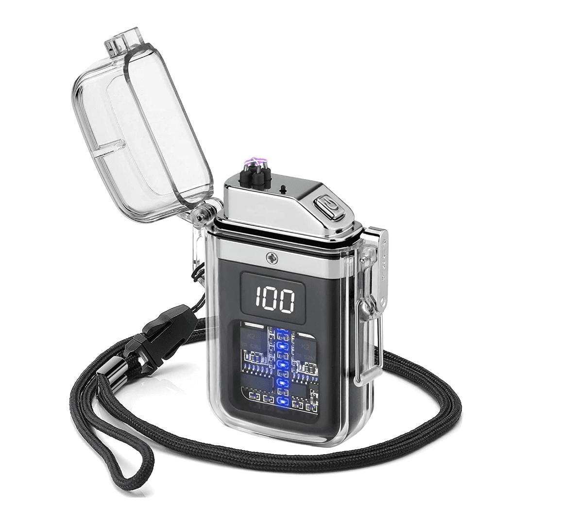 Plasma Lighter, Cool Lighters with Ignition Count Display, USB ...