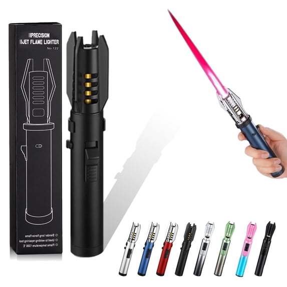 Plasma Lighter, Torch Lighter - Electric Adjustable Windproof Straight ...