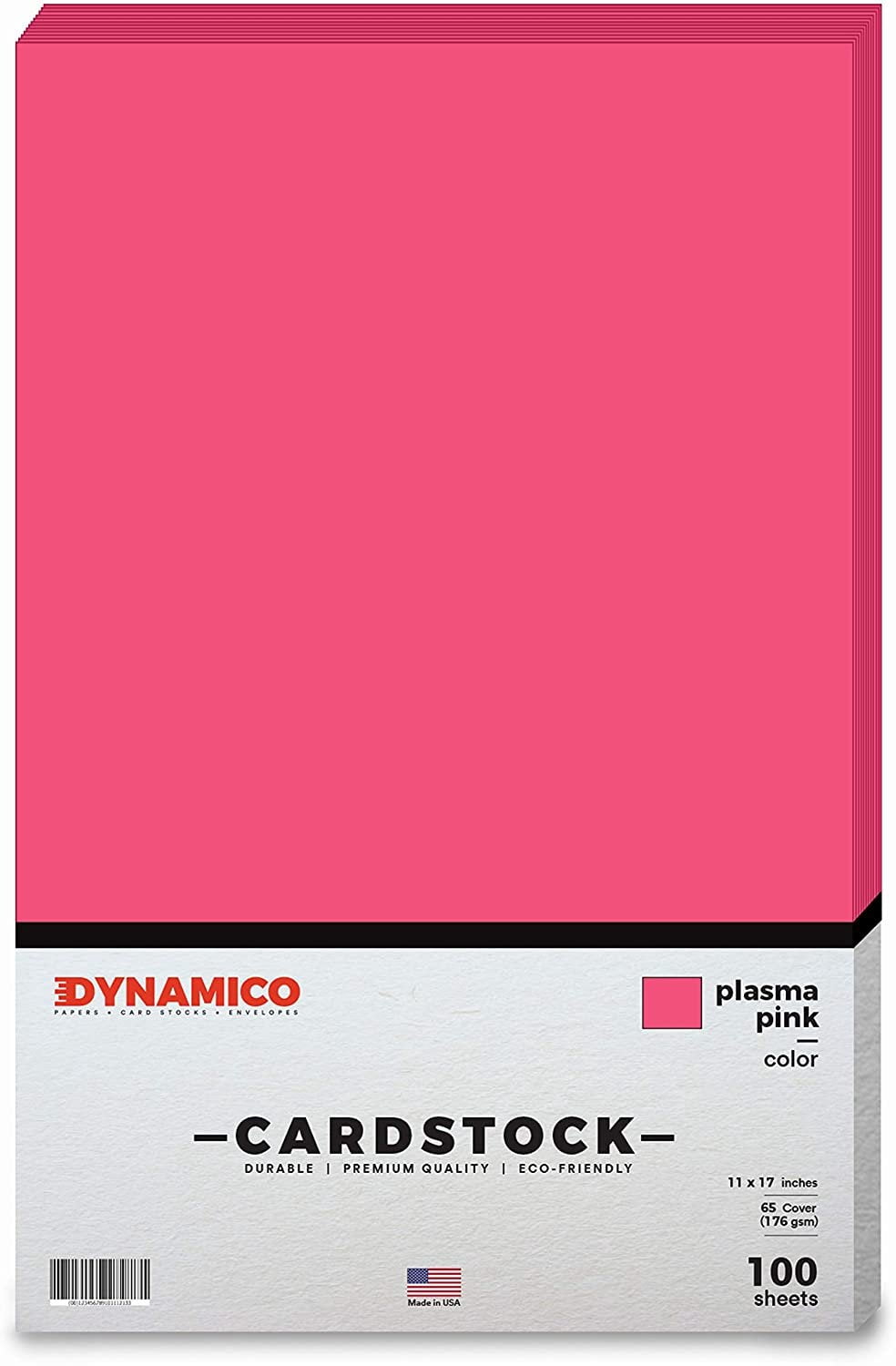Plasma Pink 11 x 17" Cardstock Paper - Tabloid/Ledger - for Cards and ...