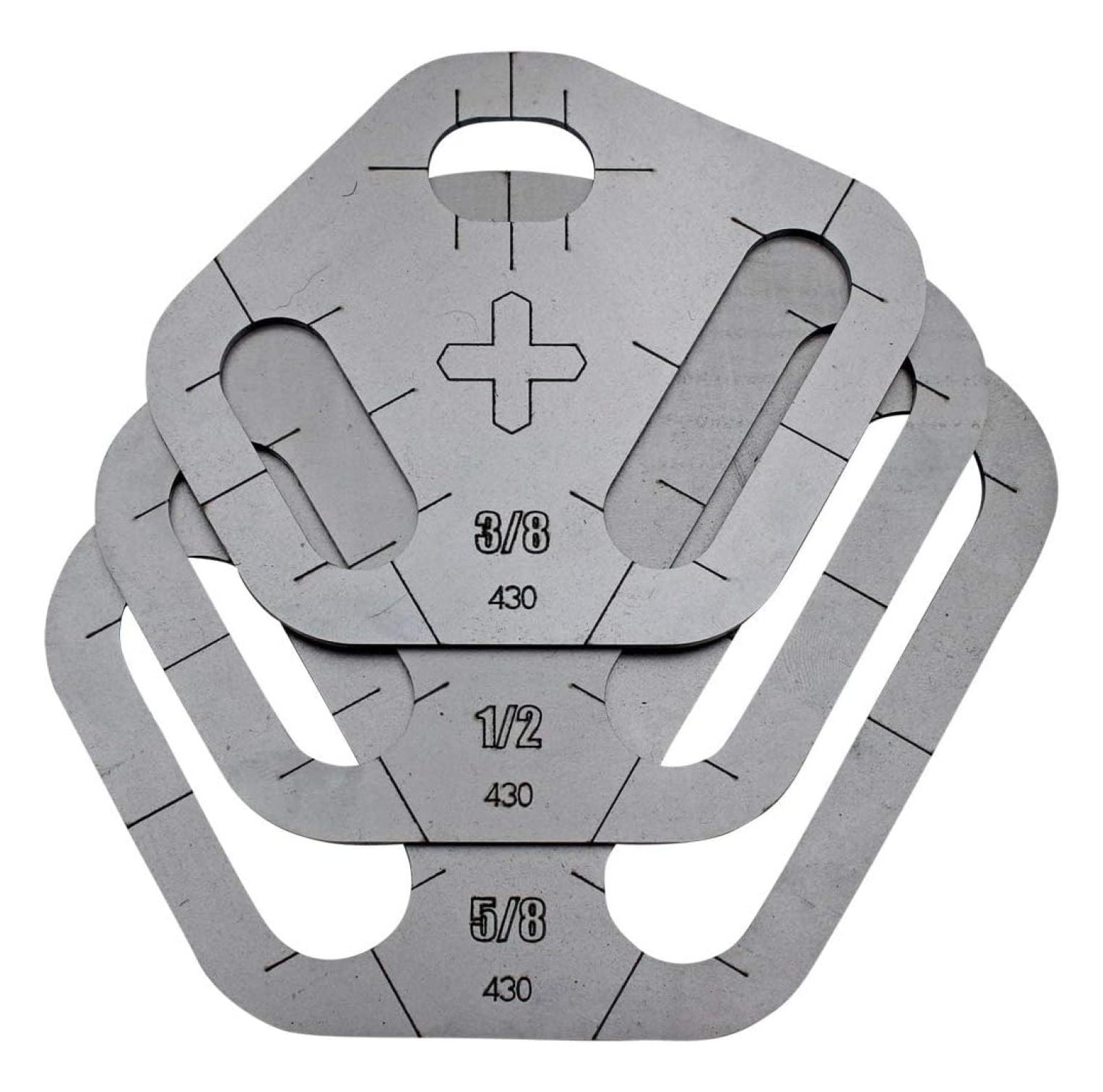 Plasma Stencil - Tri Slot Cutter - 3 pc. Kit - ." - Walmart.com