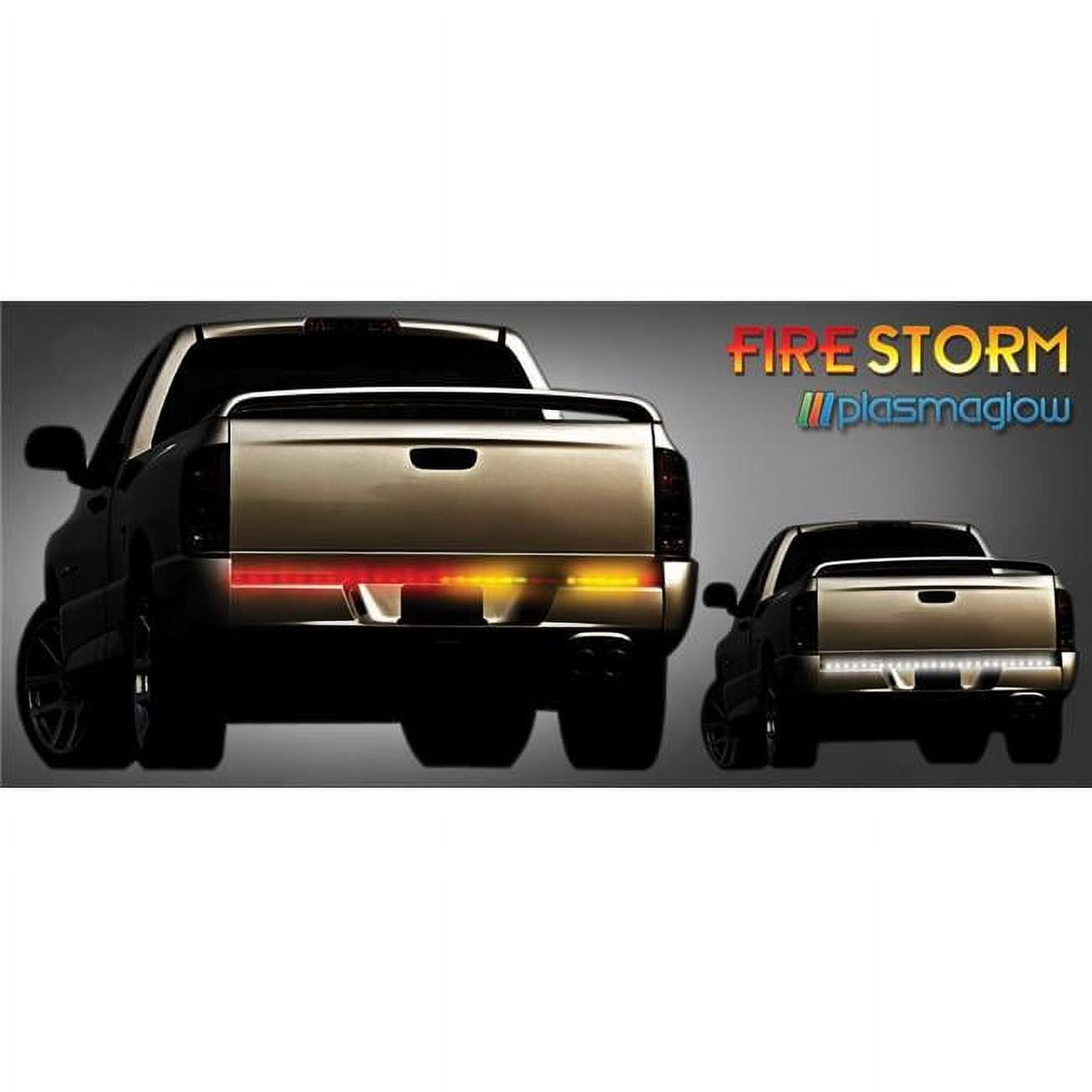 PlasmaGlow 10594 60in. FireStorm Scanning LED Truck Bar - AMBER ...