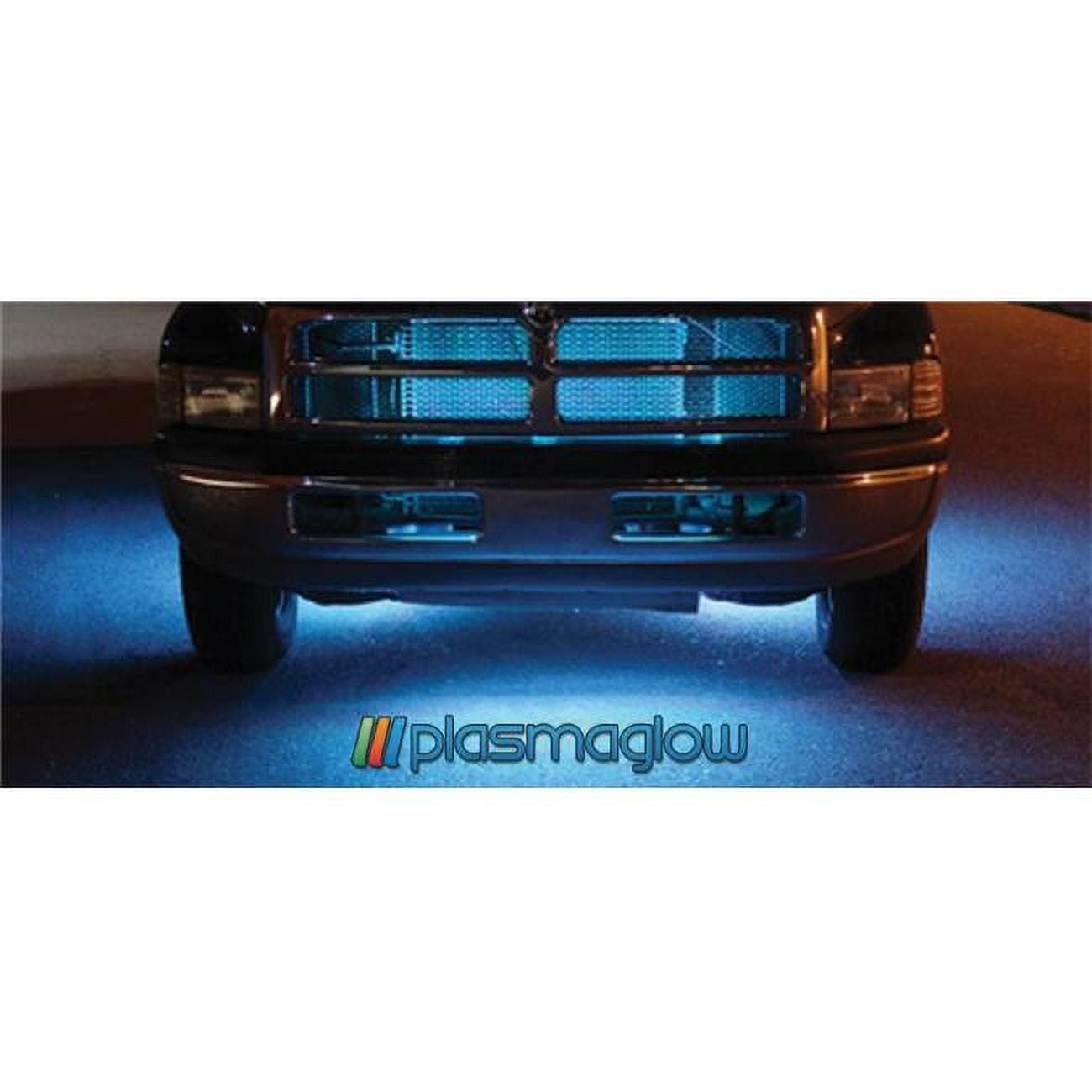 Plasmaglow 13016 ThunderGrille Pink LED Grille Kit - Walmart.com