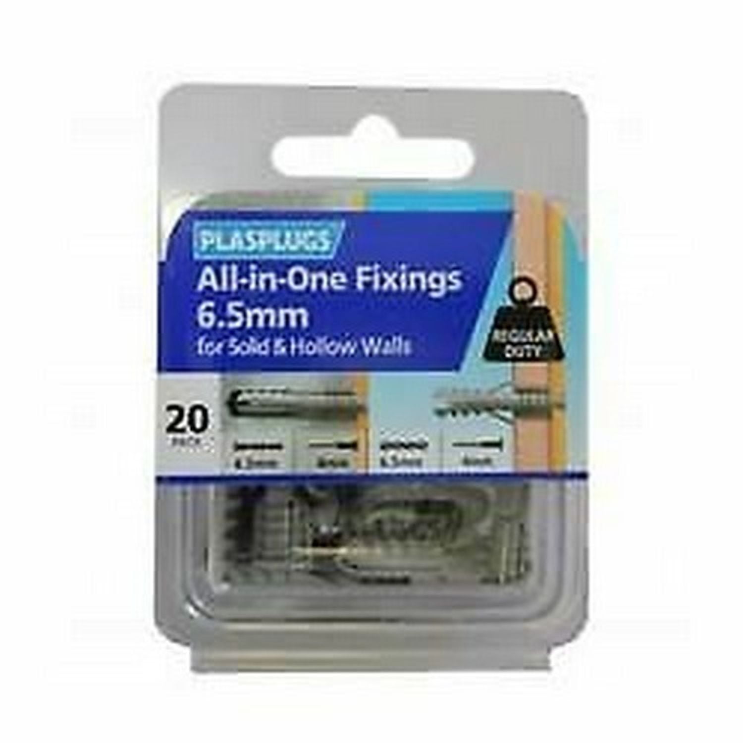 Plasplug All In One Multi Purpose Fixings - Walmart.com