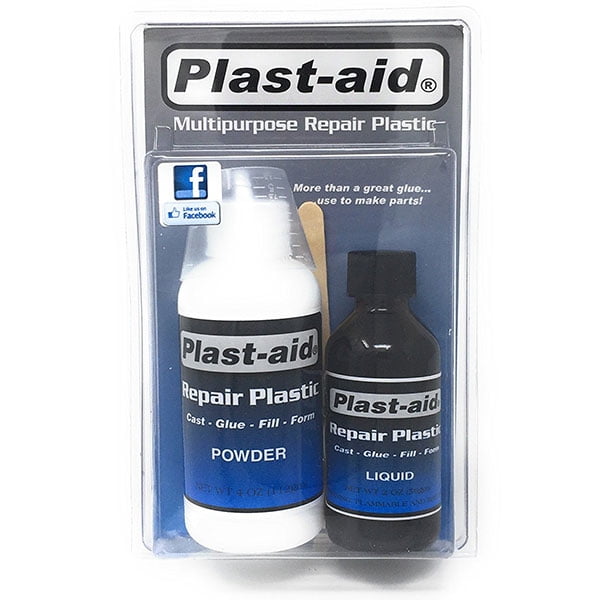 Plast-aid Multipurpose Repair Plastic - 6 oz Kit - Walmart.com