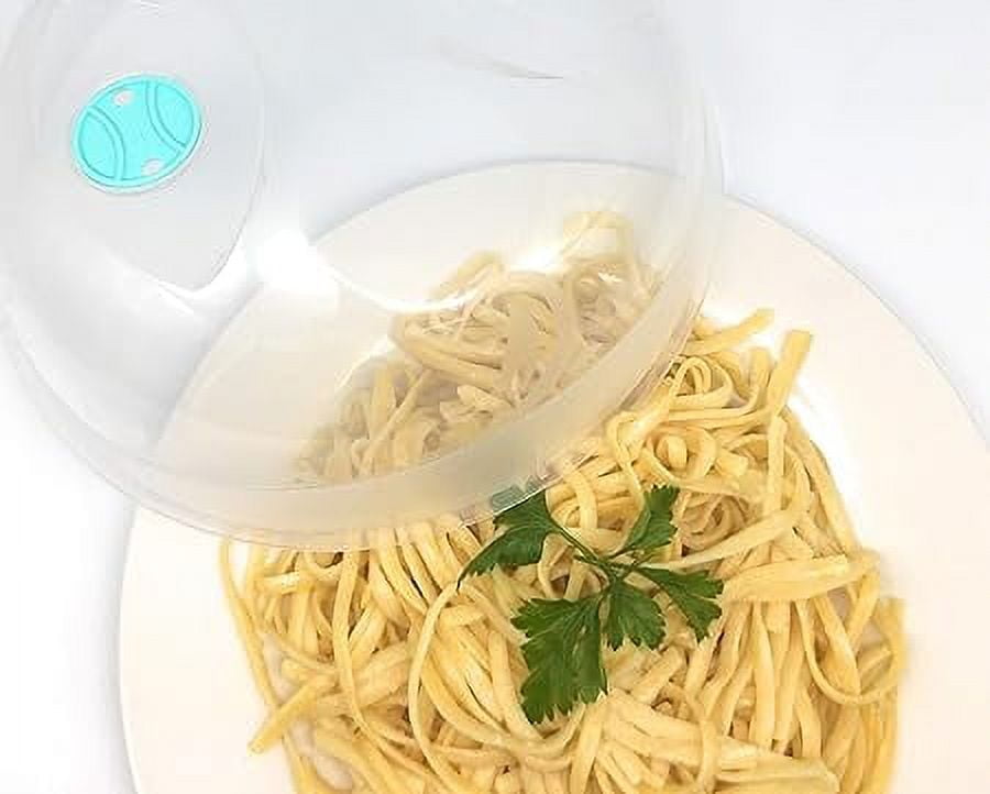 PlastArt 11.22 Inch Microwave Food Splatter Cover Lid with Steam Vent ...