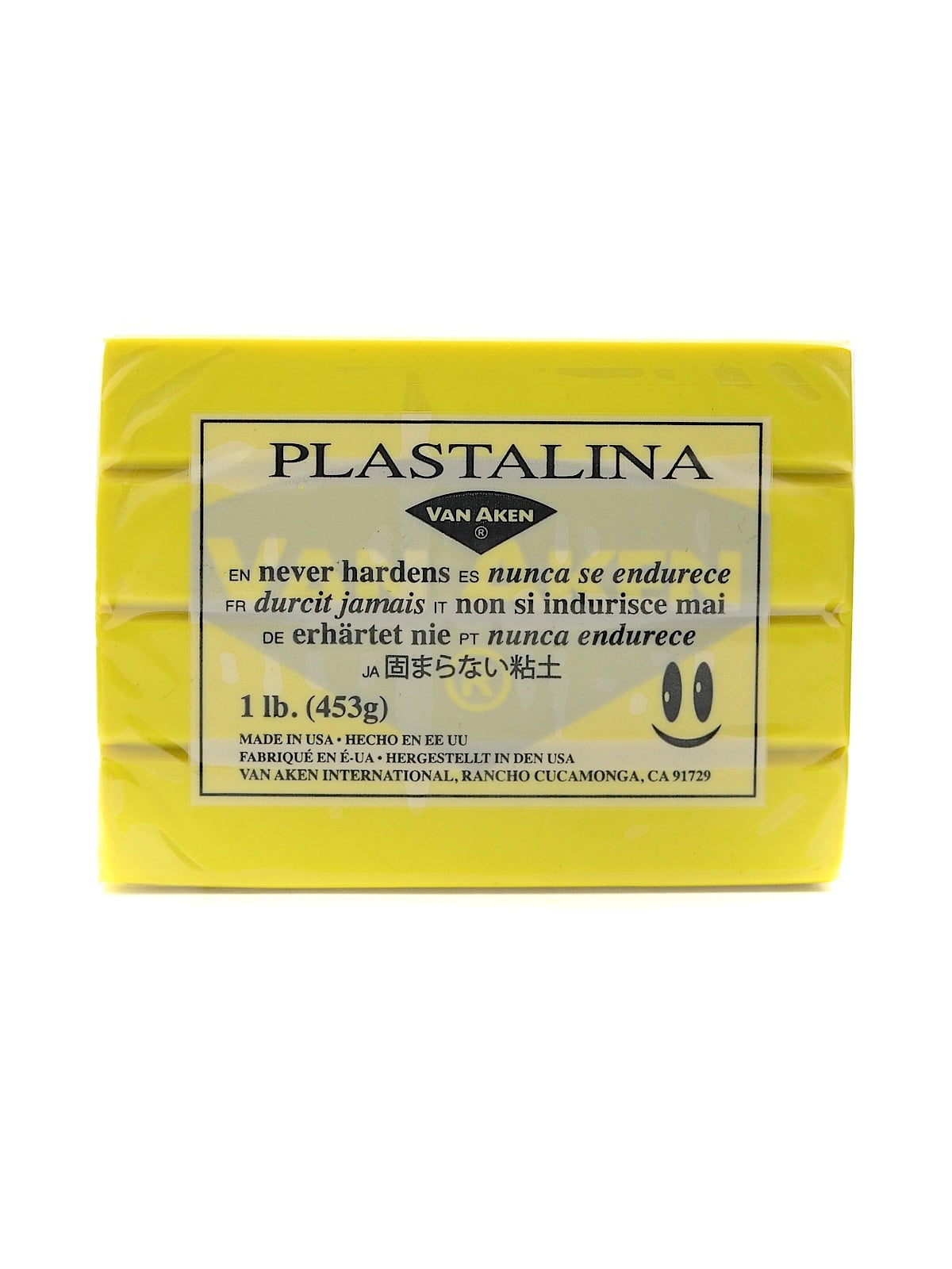 Plastalina Modeling Clay yellow, 1 lb. bar (pack of 8) - Walmart.com